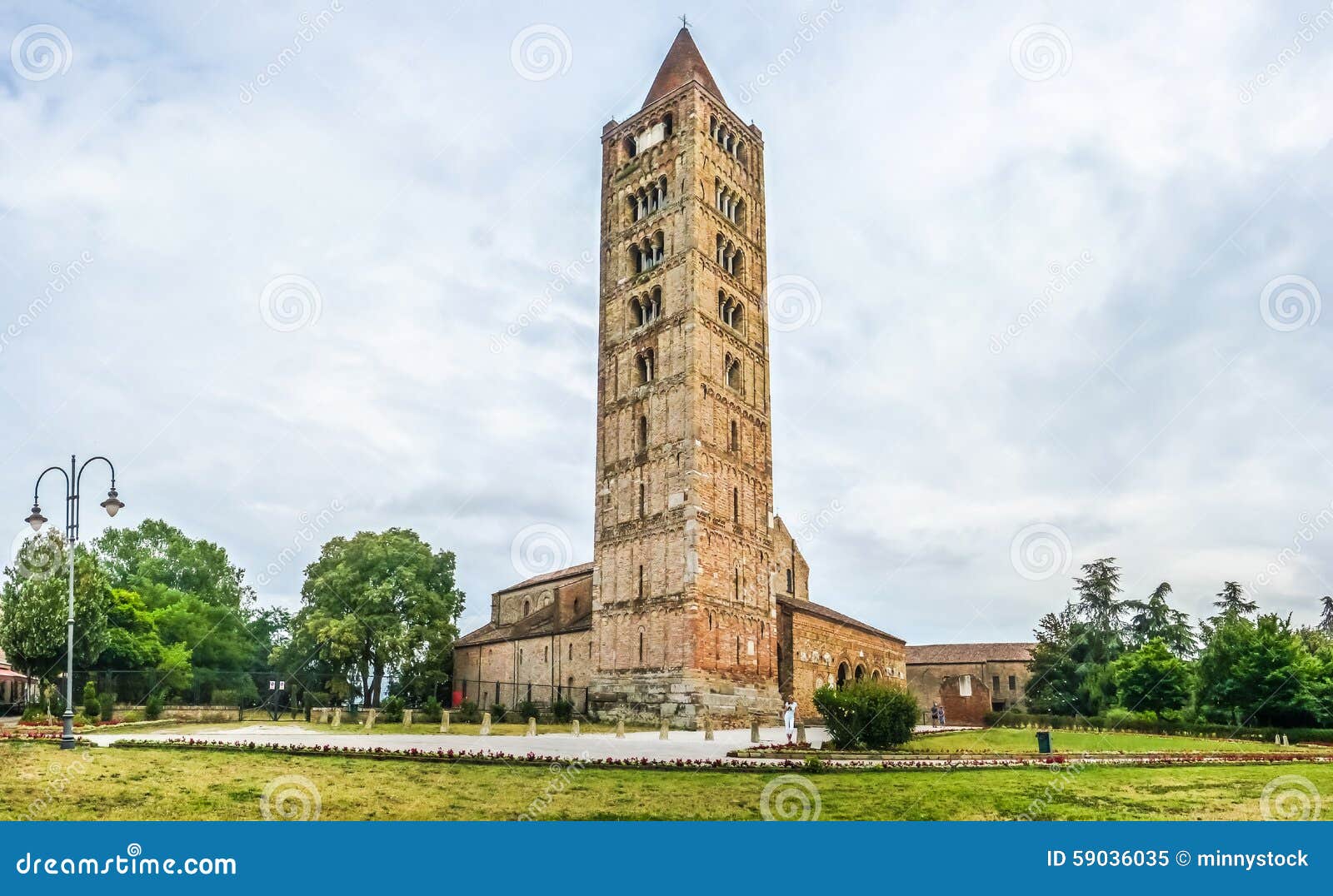 Historic Abbey of Pomposa and Famous Monastery, Codigoro, Emilia ...