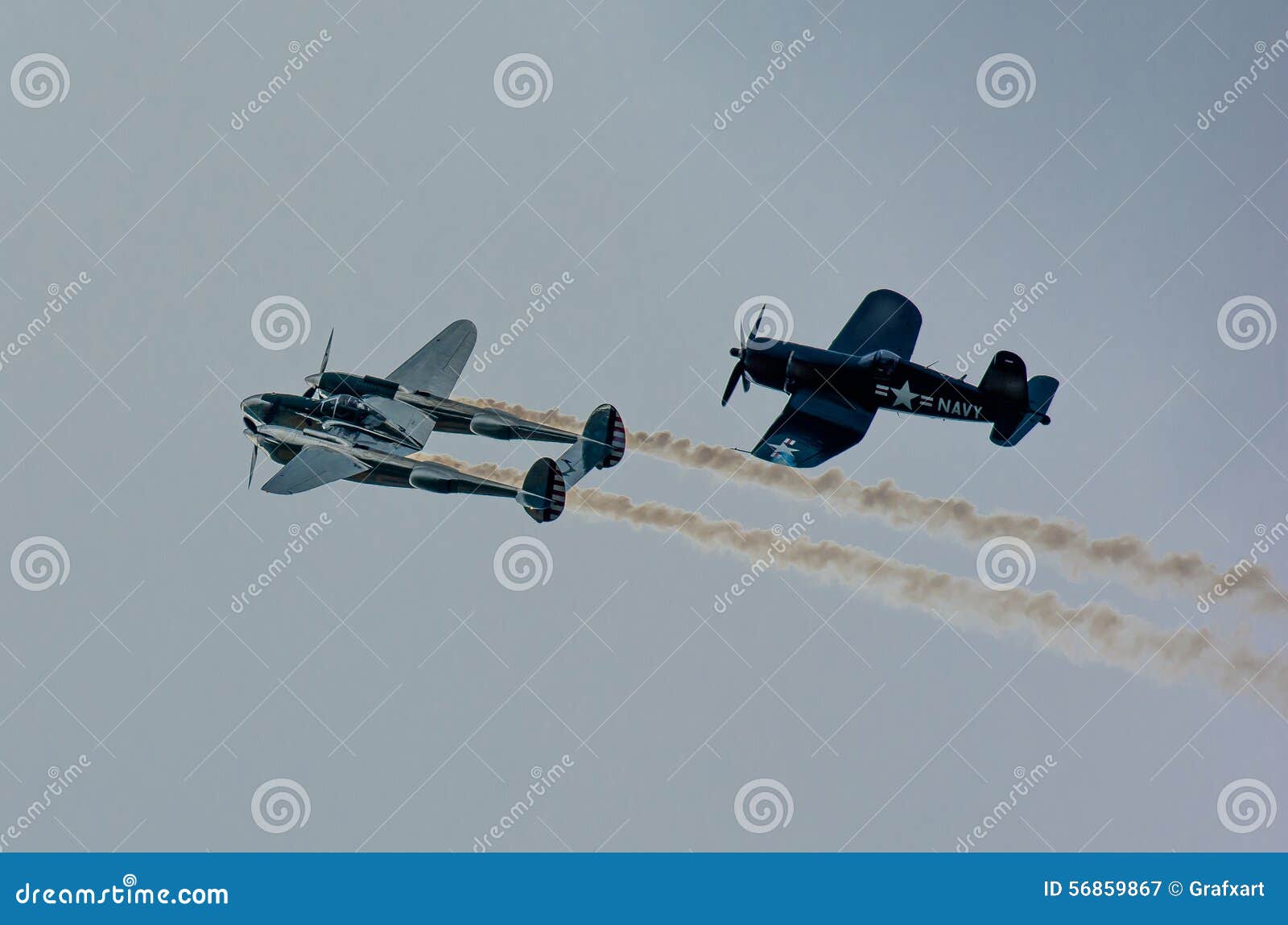 Historic Airplanes in Mid-Air Editorial Photography - Image of ...
