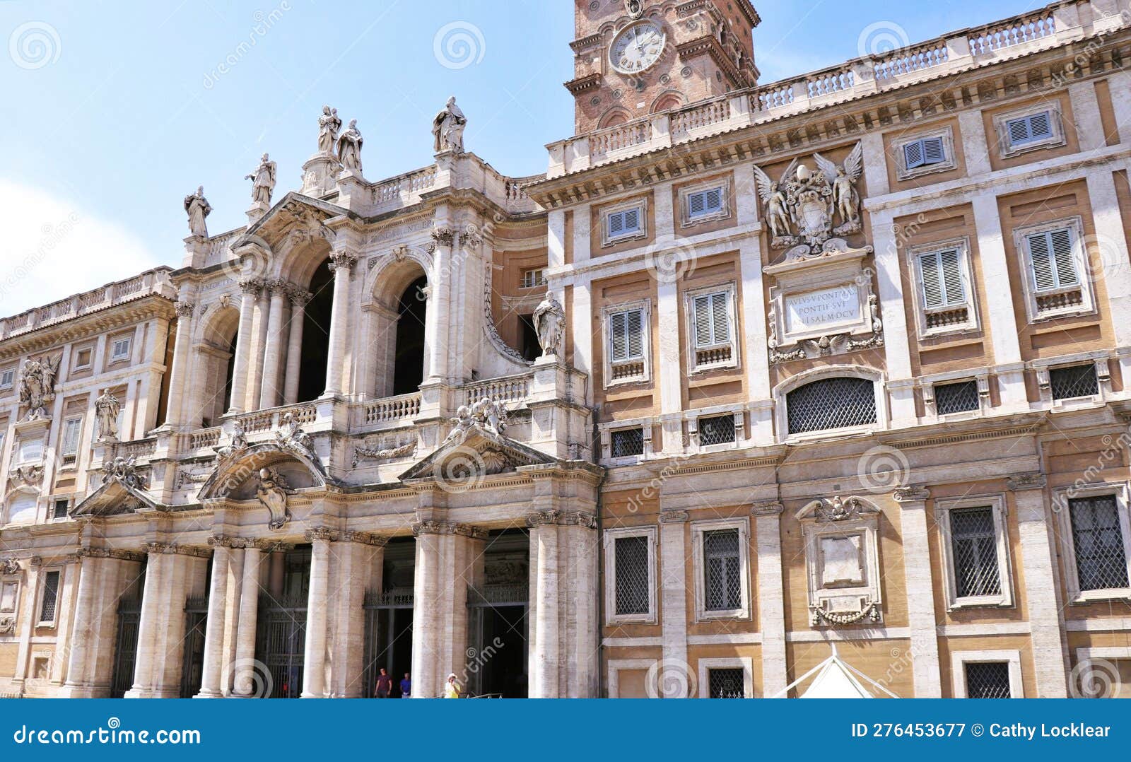 Historic Architecture in the City of Rome, Italy Editorial Photography ...