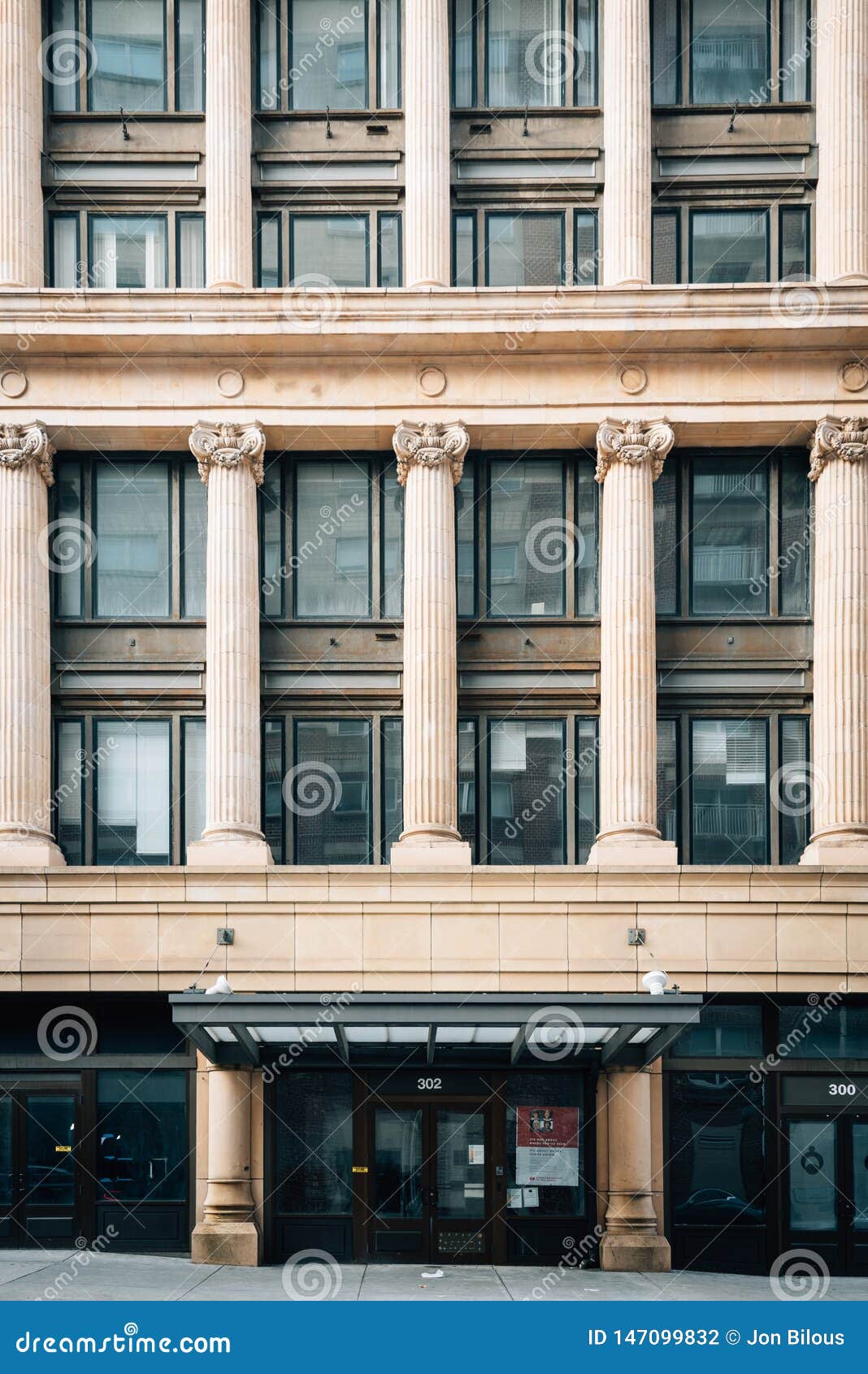 Historic Architecture in Downtown Baltimore, Maryland Editorial ...