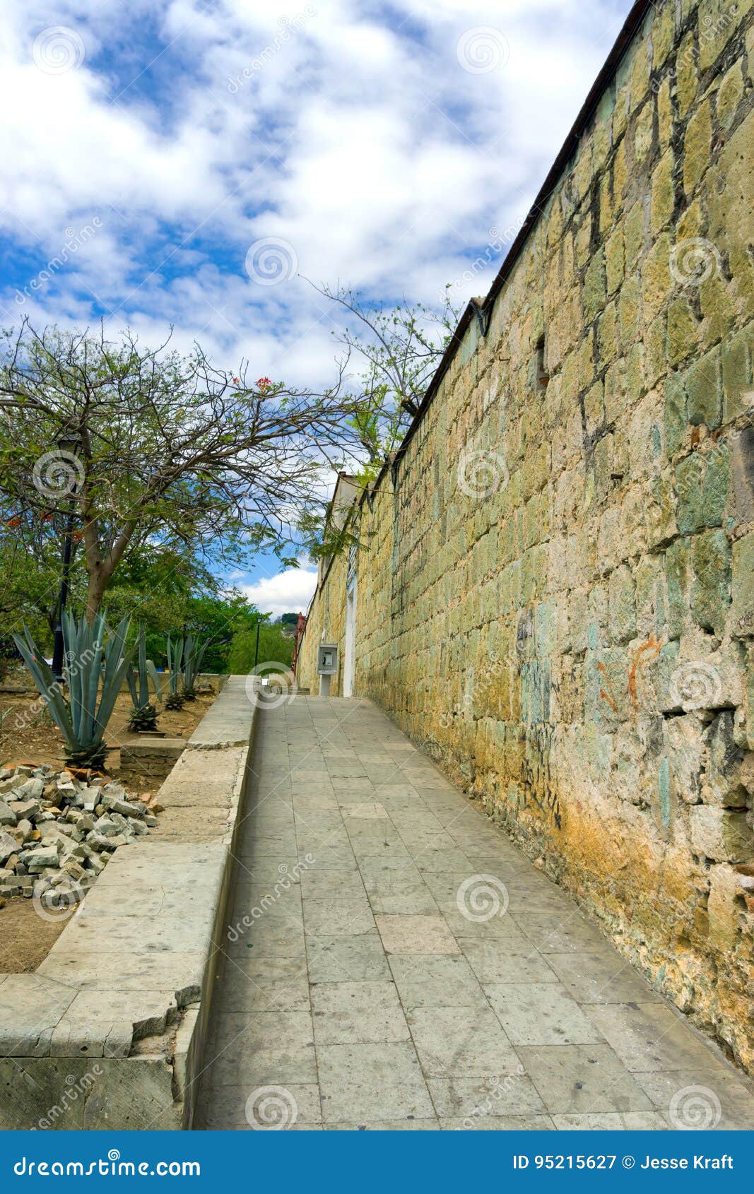Historic Architecture in Oaxaca Stock Image - Image of town, tourism ...