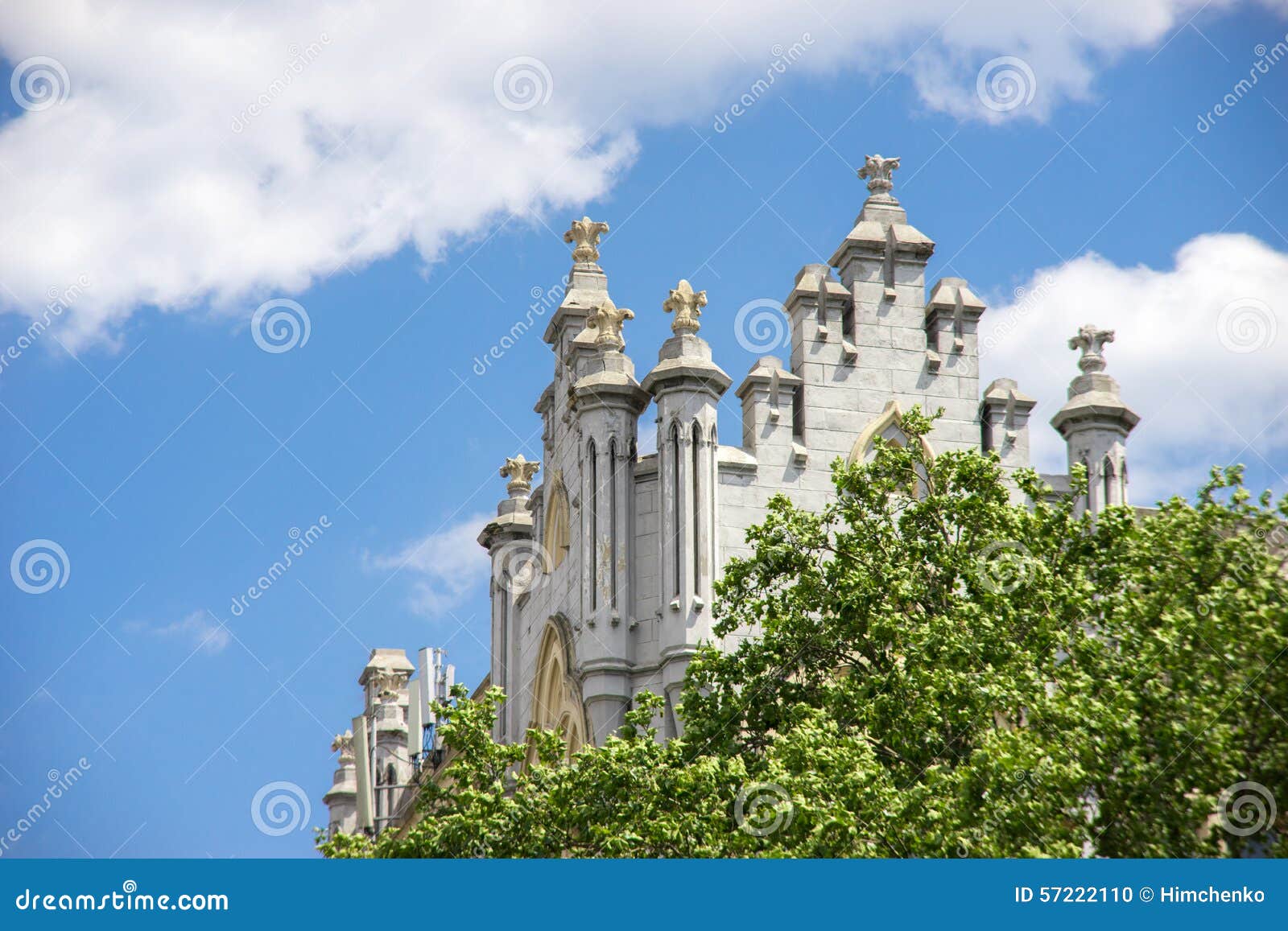 Historic Architecture of Odessa Stock Photo - Image of tree, ukraine ...