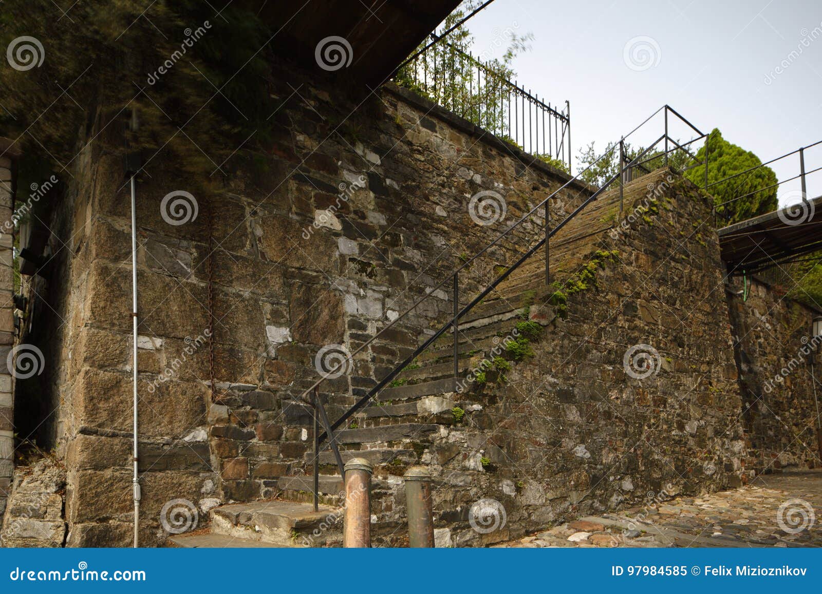 Historic Architecture Savannah GA Stock Image - Image of steps, georgia ...