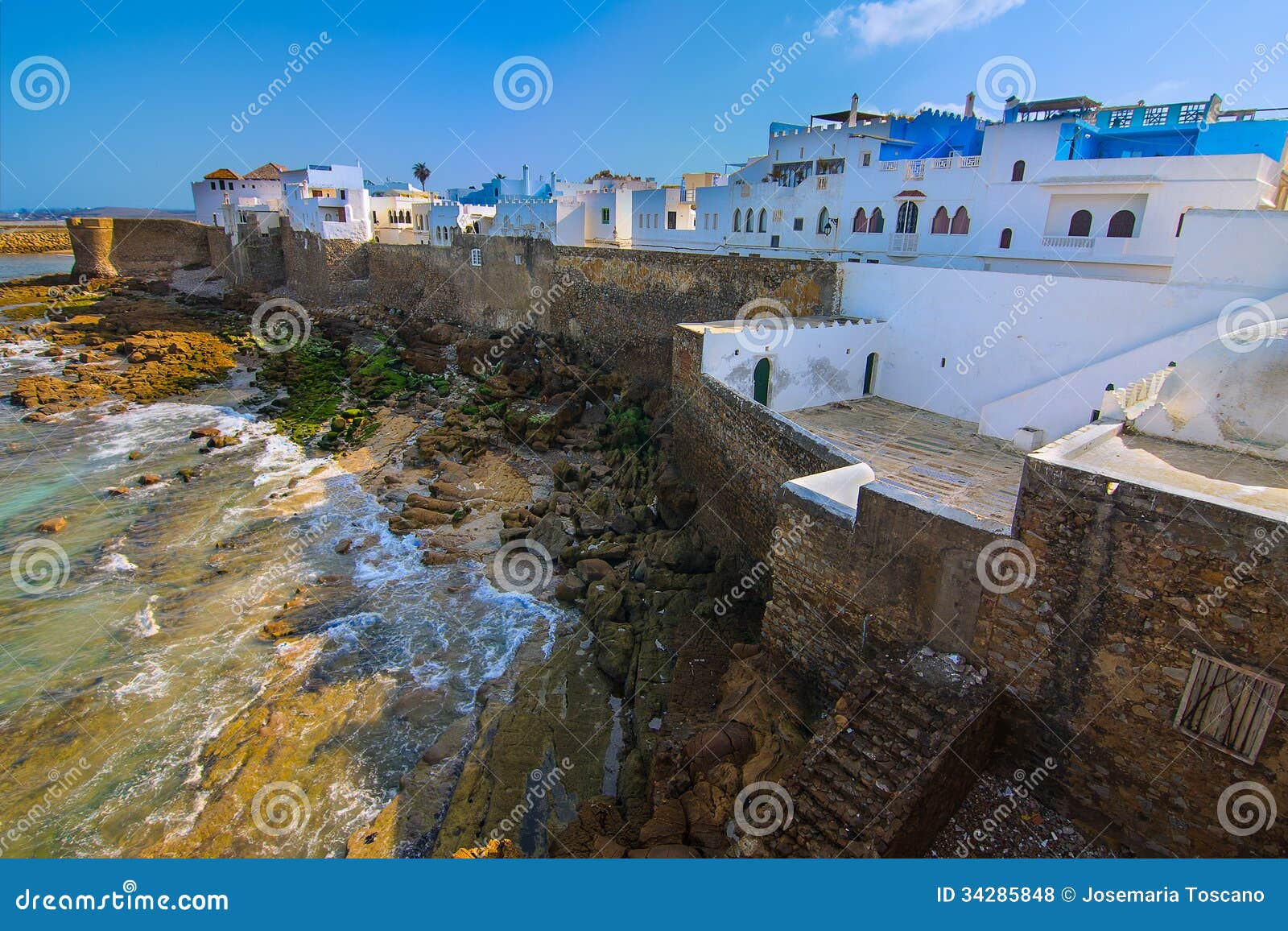 Historic Assilah, Morocco. Stock Photo | CartoonDealer.com #34285848