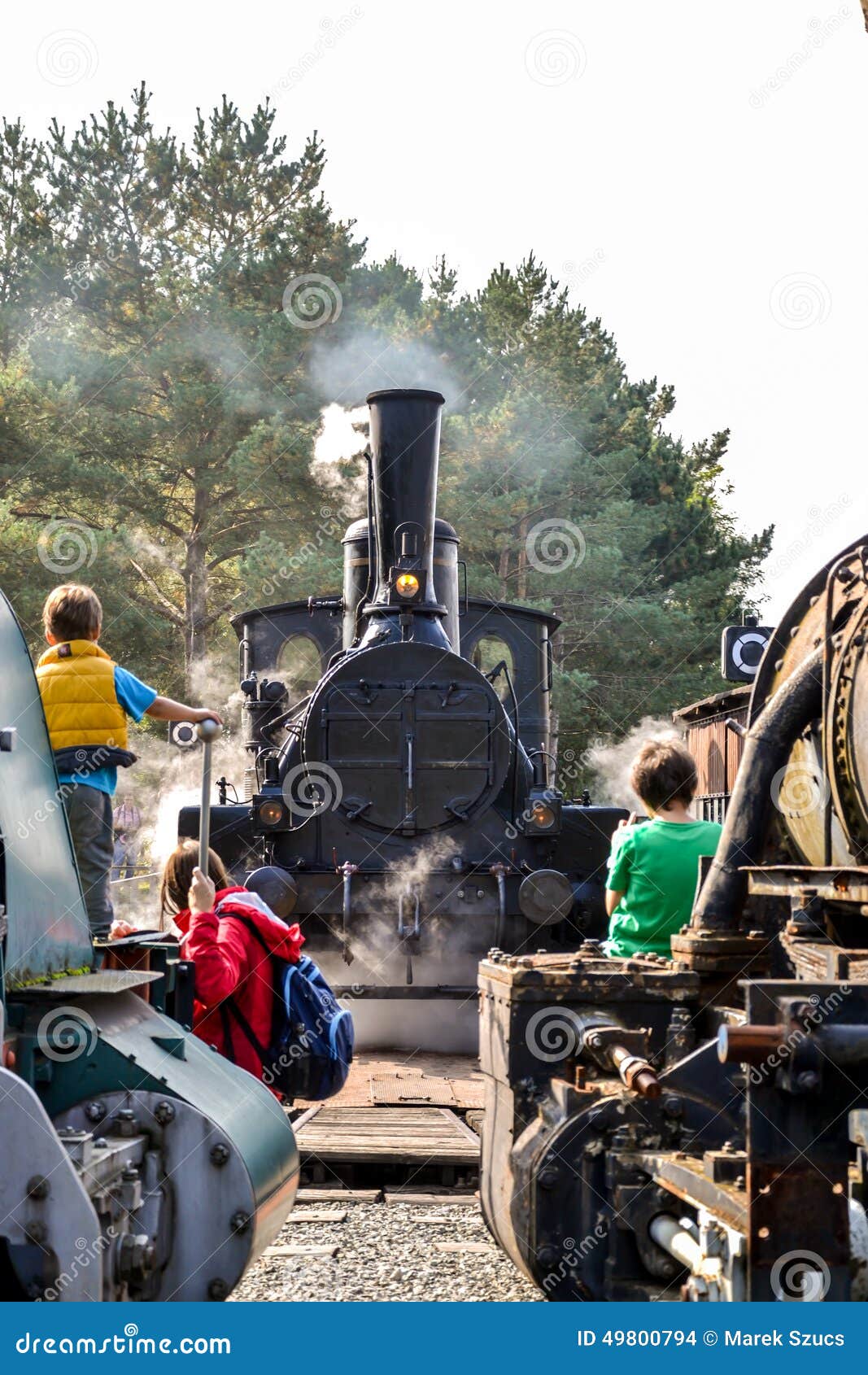 Historic Austrian Steam Locomotive Editorial Stock Image - Image of ...
