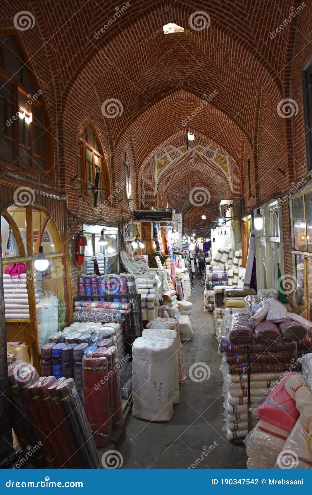 Tabriz Historical Bazaar , UNESCO World Heritage , Iran Editorial ...