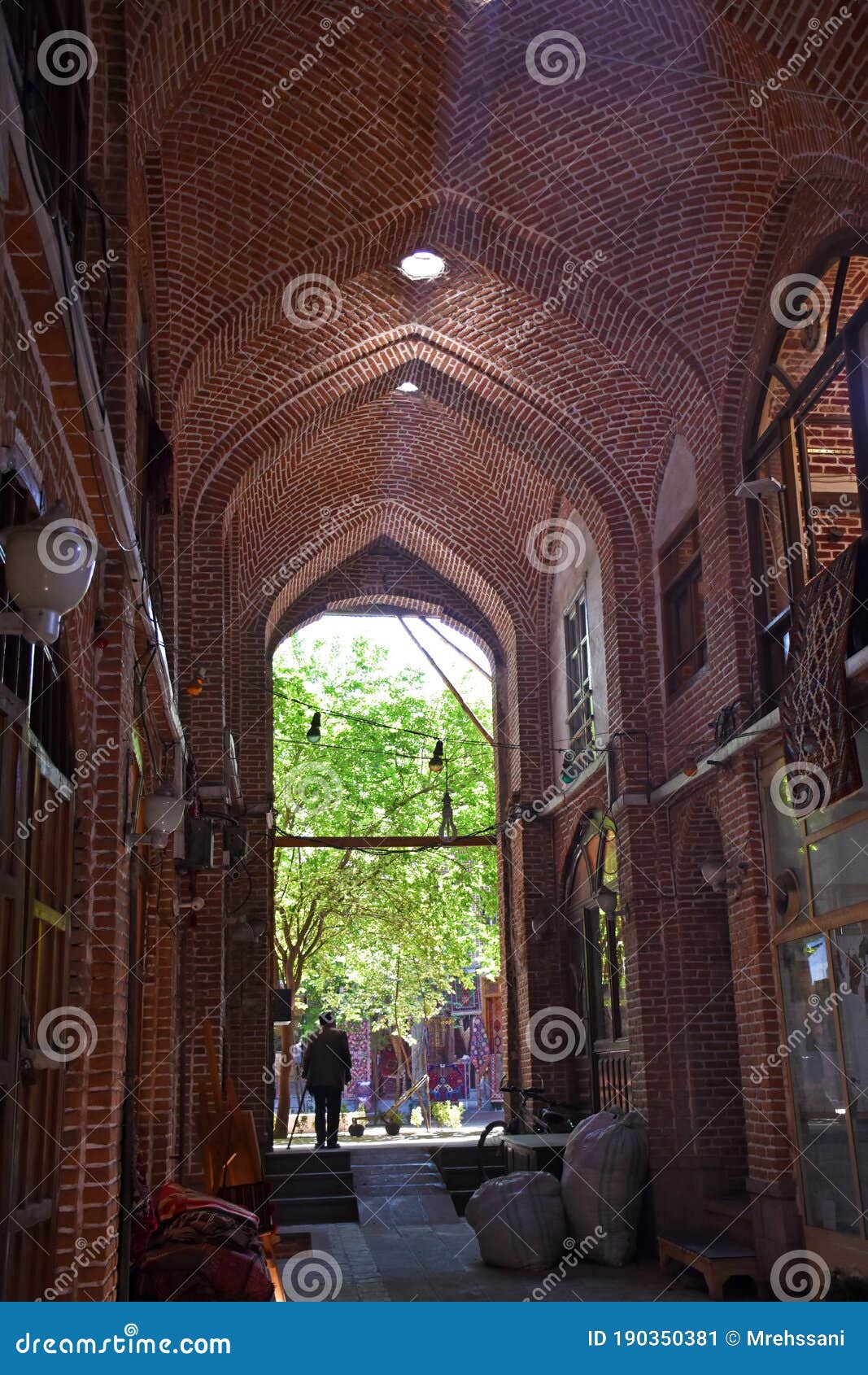Tabriz Historical Bazaar , UNESCO World Heritage , Iran Editorial Photo ...
