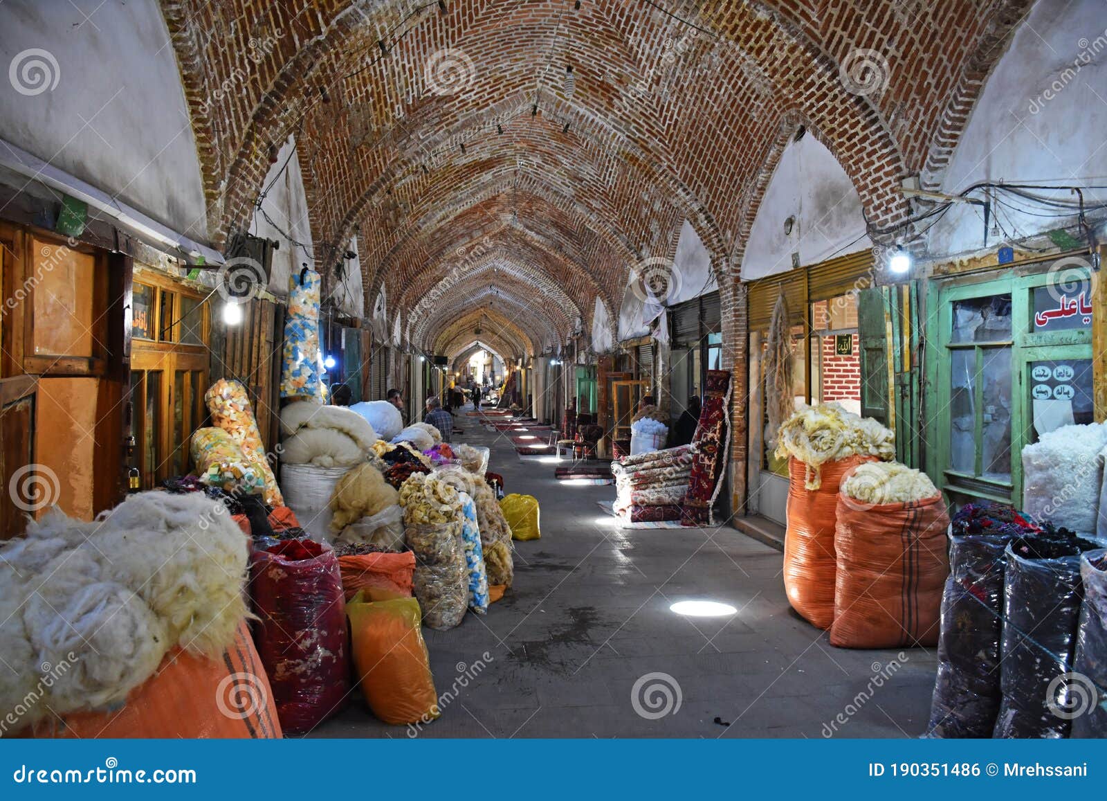 Tabriz Historical Bazaar , UNESCO World Heritage , Iran Editorial Photo ...