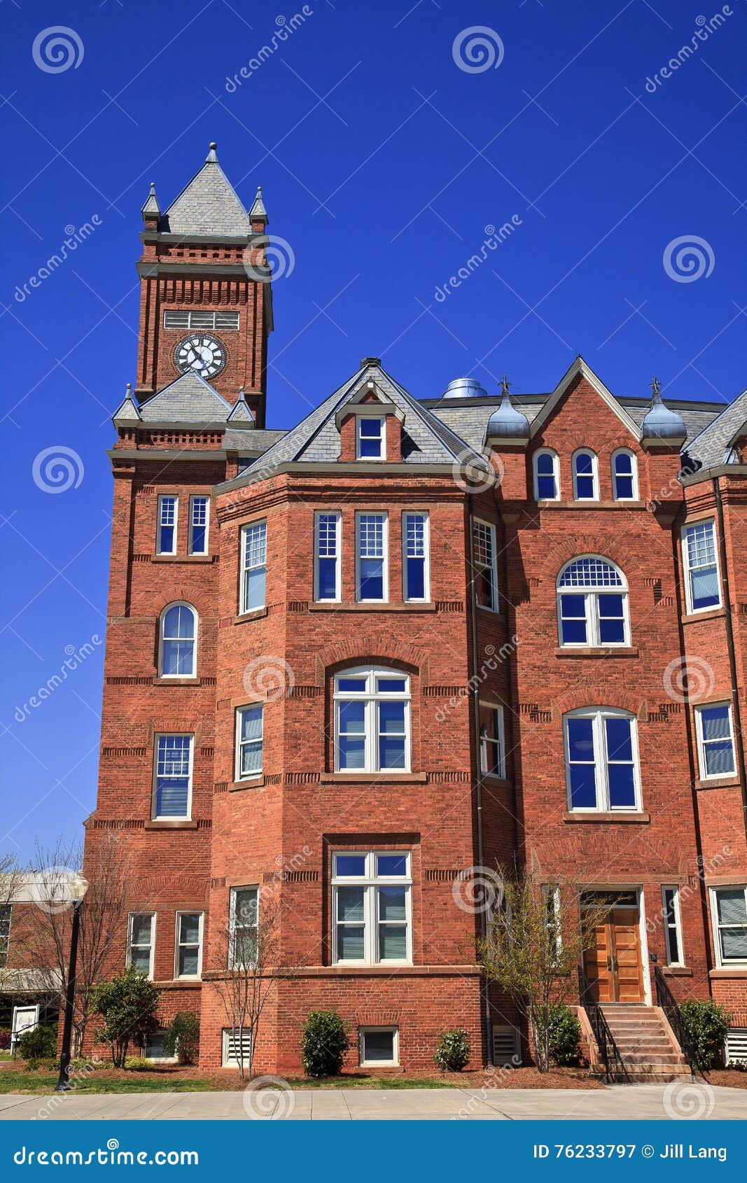 Historic Biddle Hall at Johnson C. Smith Editorial Photography - Image ...