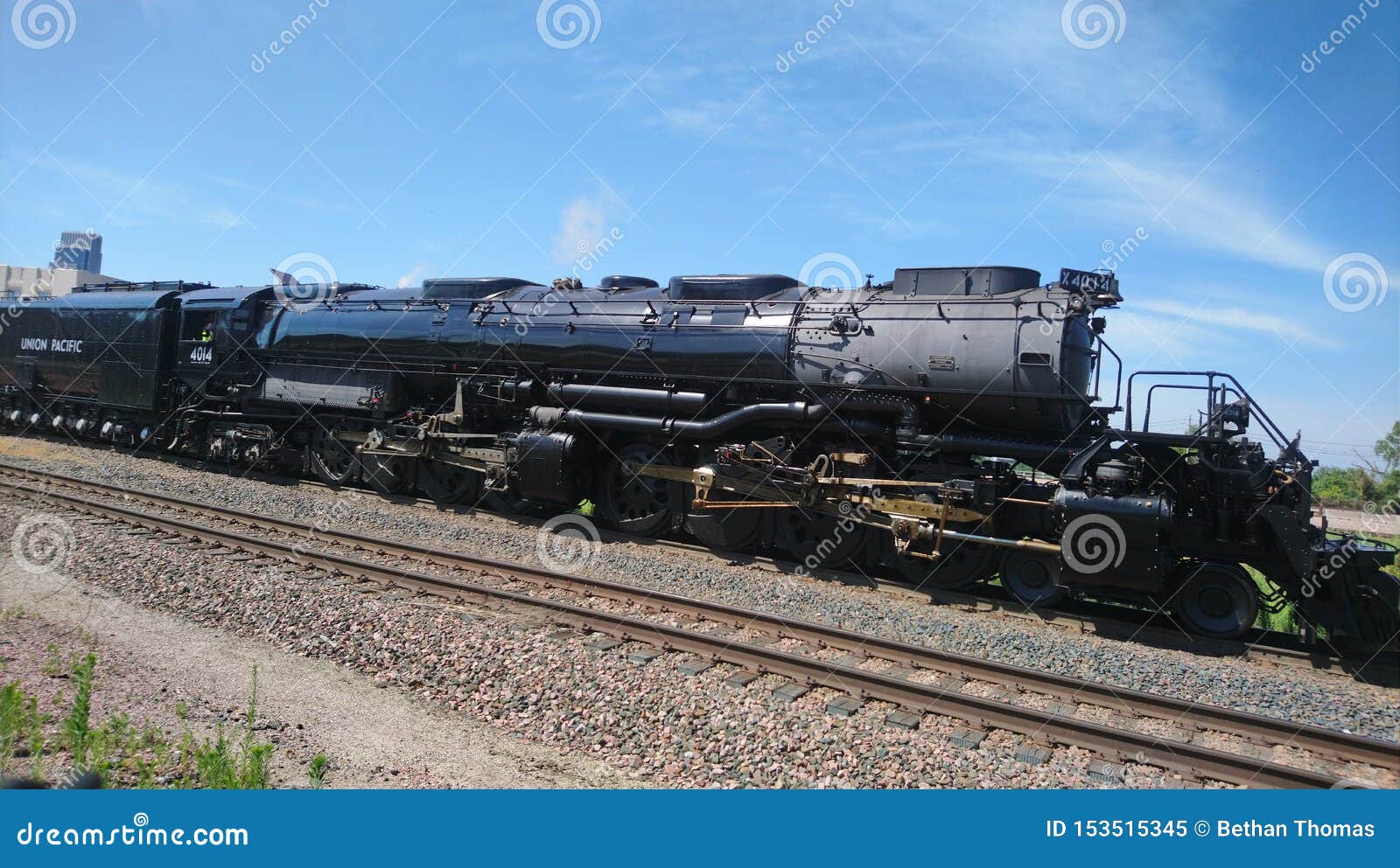 Historic Big Boy Steam Engine Union Pacific 4014 Editorial Image ...