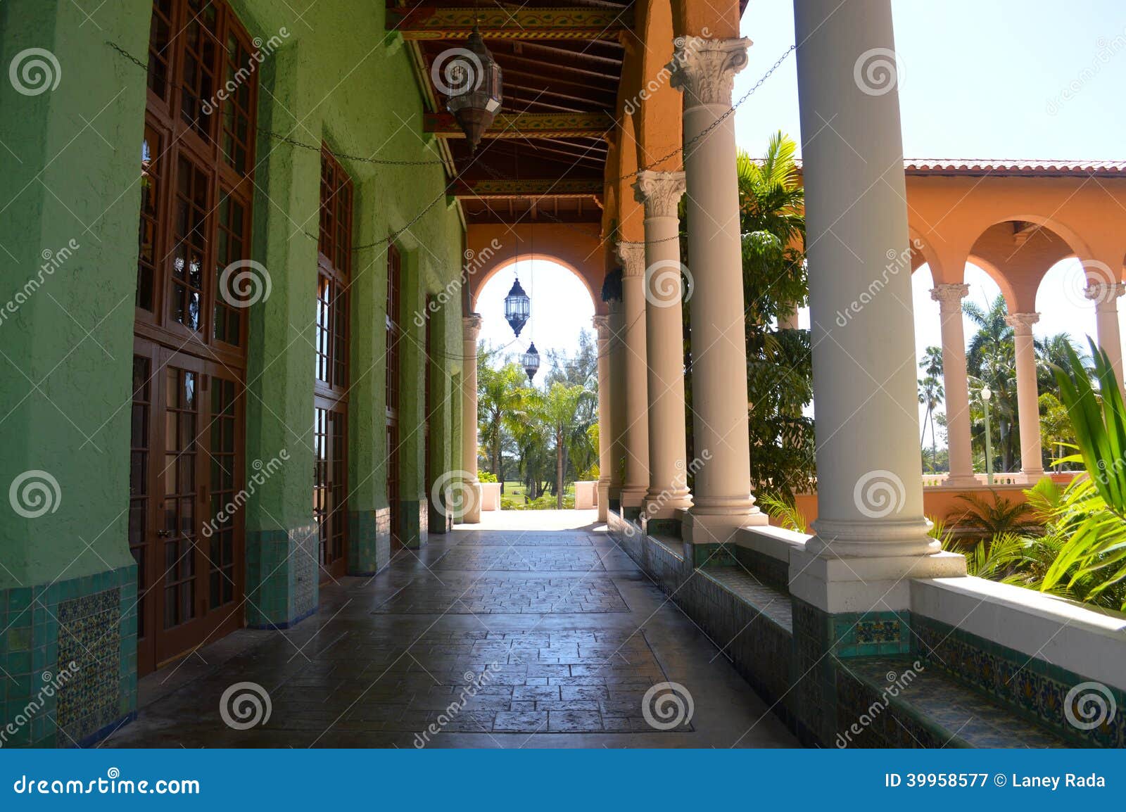 Historic Biltmore Hotel Walkway Stock Image - Image of historic ...