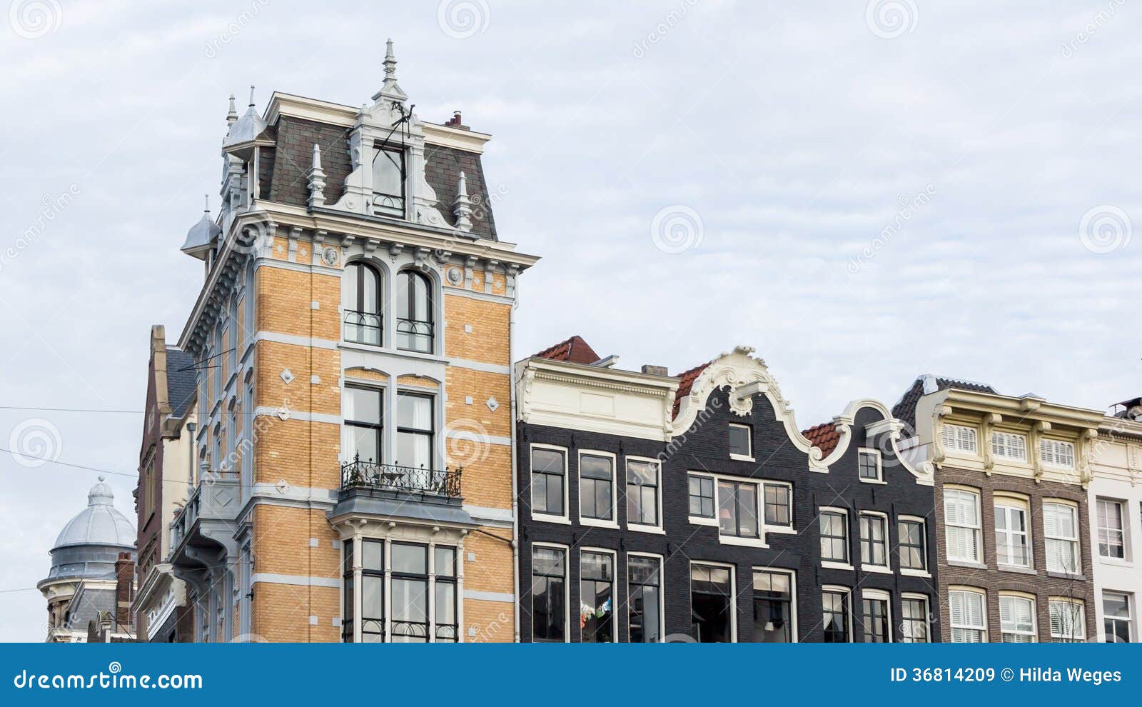 Historic Building Amsterdam Stock Image - Image of dutch, holland: 36814209