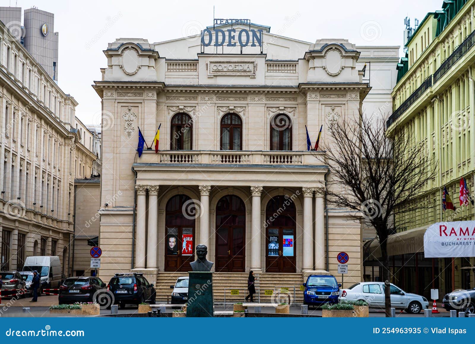 Historic Building Architecture in Bucharest, Romania, 2022 Editorial ...