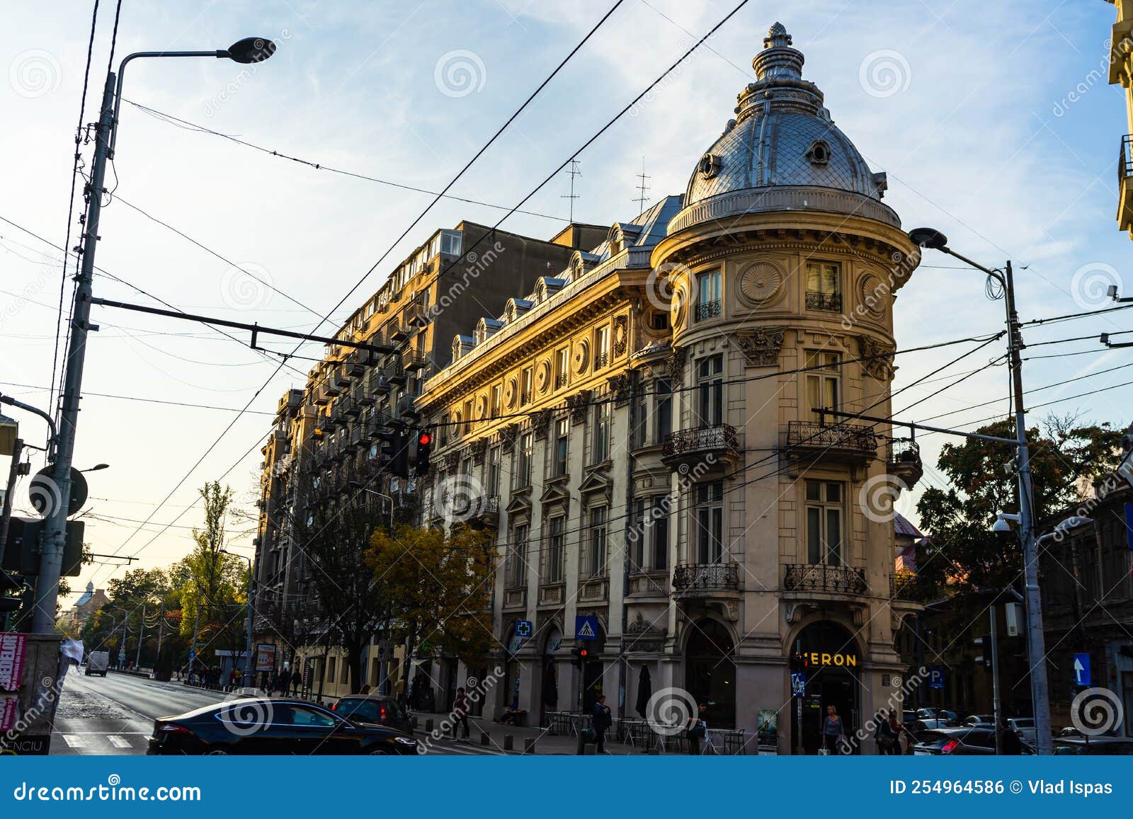 Historic Building Architecture in Bucharest, Romania, 2022 Editorial ...