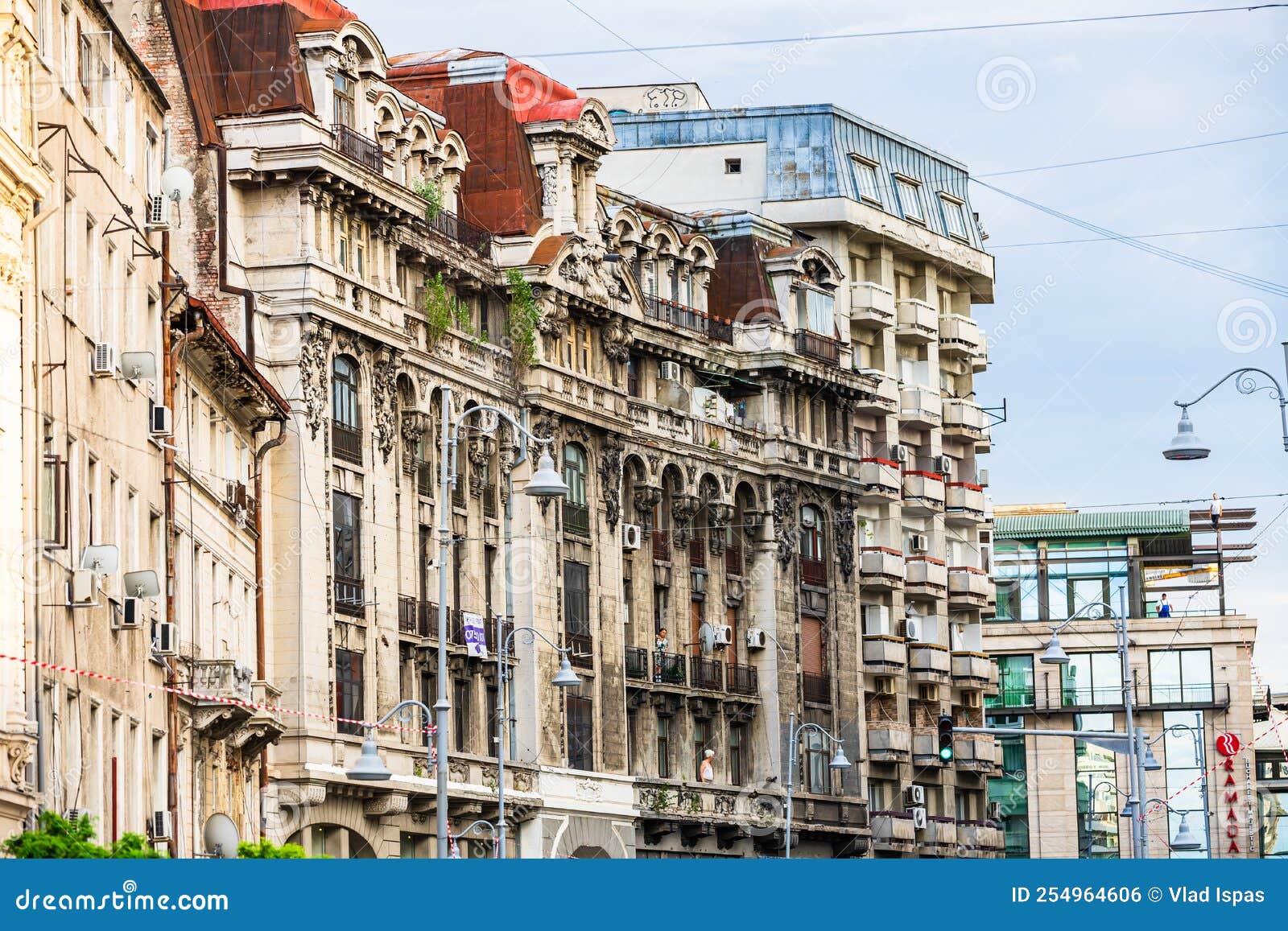 Historic Building Architecture in Bucharest, Romania, 2022 Editorial ...