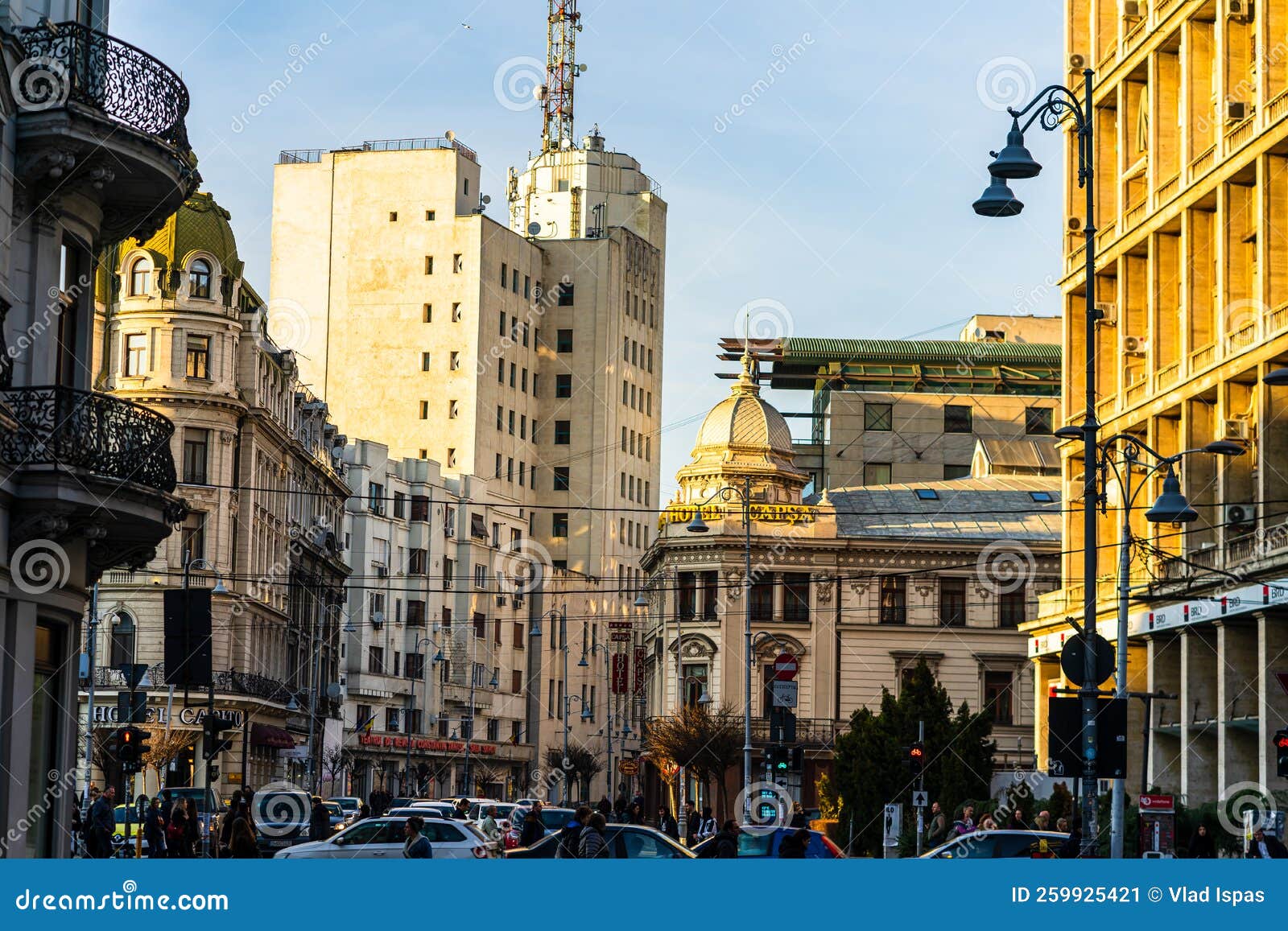 Historic Building Architecture in Bucharest, Romania, 2022 Editorial ...