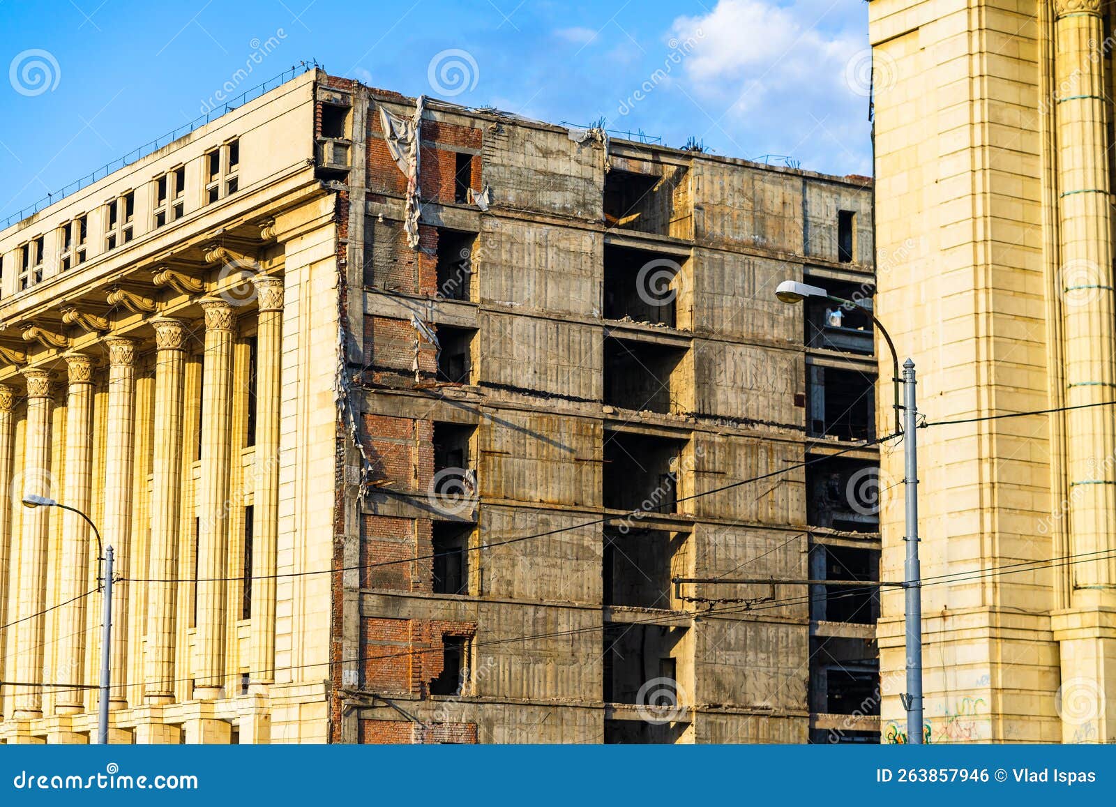 Historic Building Architecture in Bucharest, Romania, 2022 Editorial ...