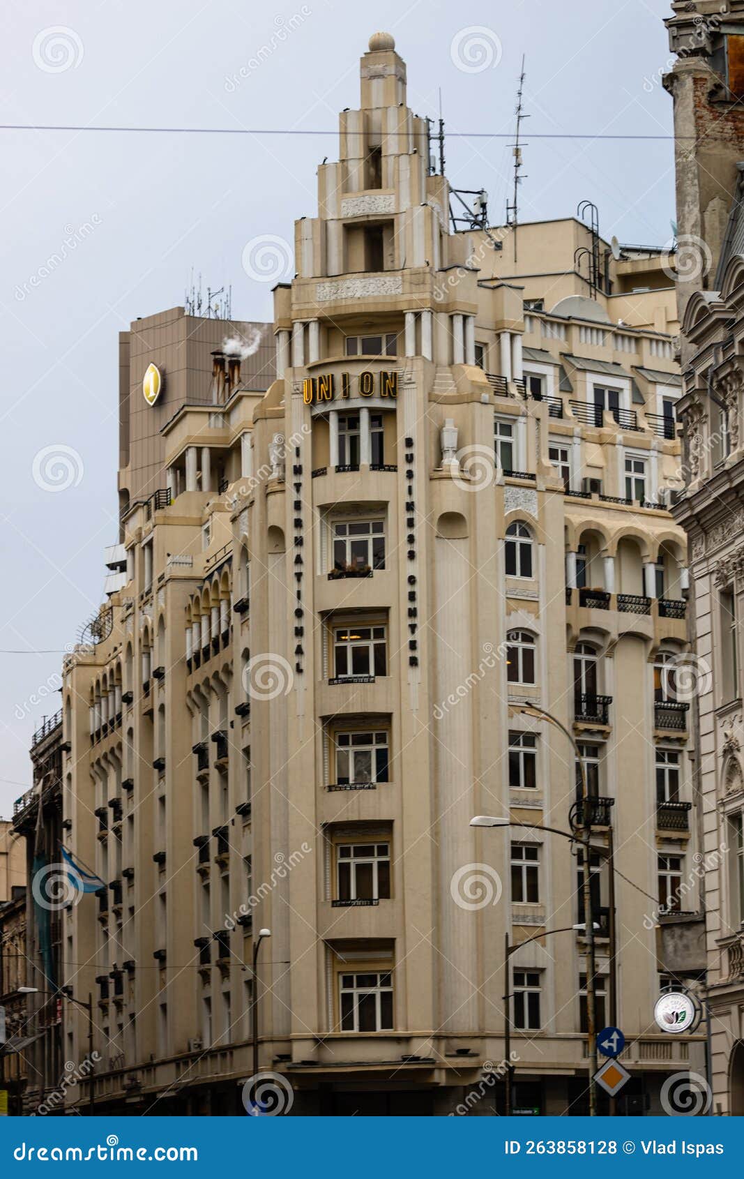 Historic Building Architecture in Bucharest, Romania, 2022 Editorial ...
