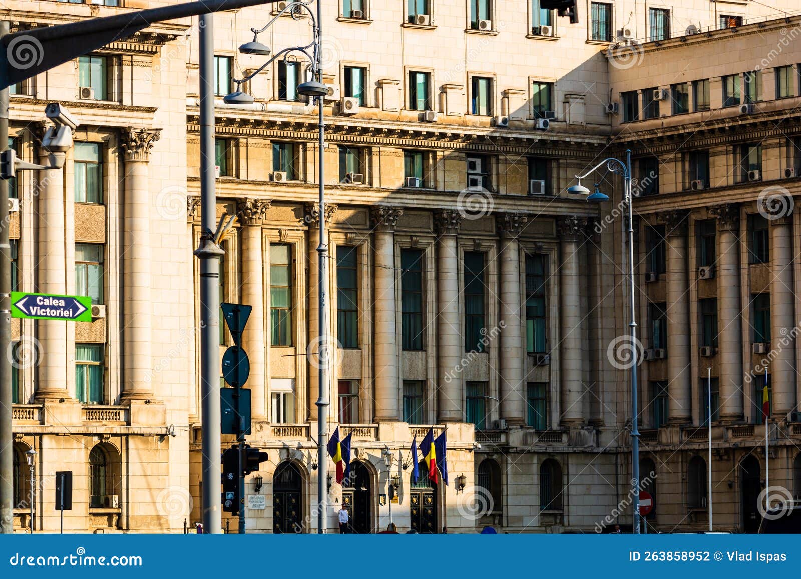 Historic Building Architecture in Bucharest, Romania, 2022 Editorial ...