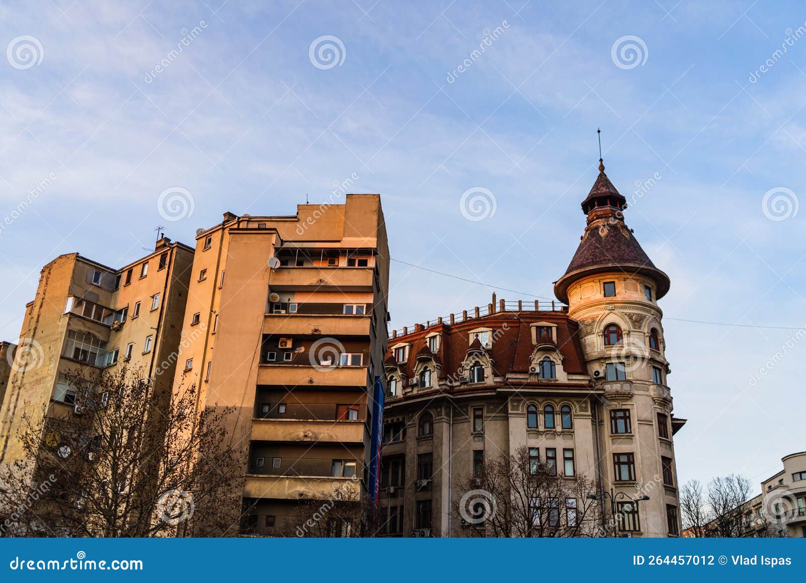 Historic Building Architecture in Bucharest, Romania, 2022 Editorial ...