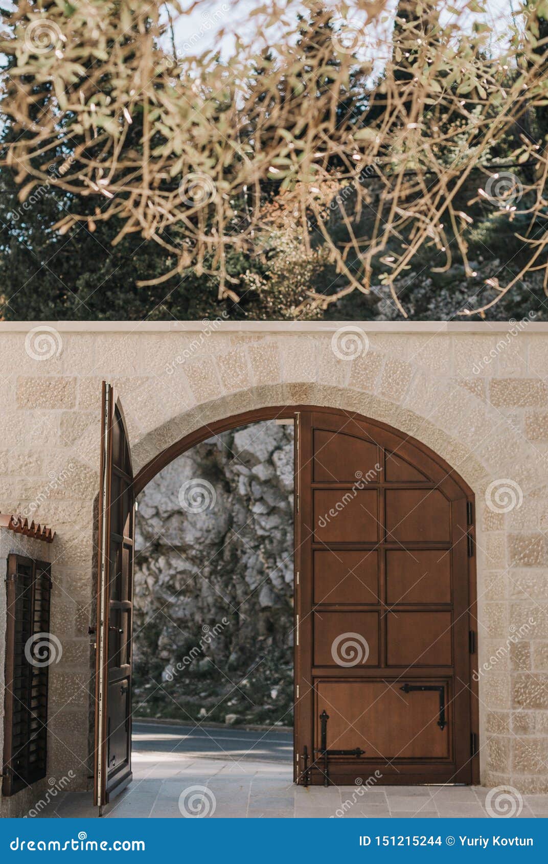 Historic Building Architecture Texture Old Arch Terrace Stock Photo ...