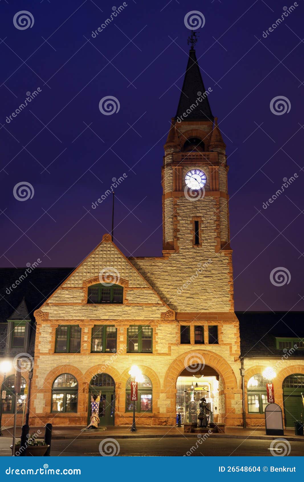 Historic Building in Cheyenne Stock Photo - Image of state, downtown ...