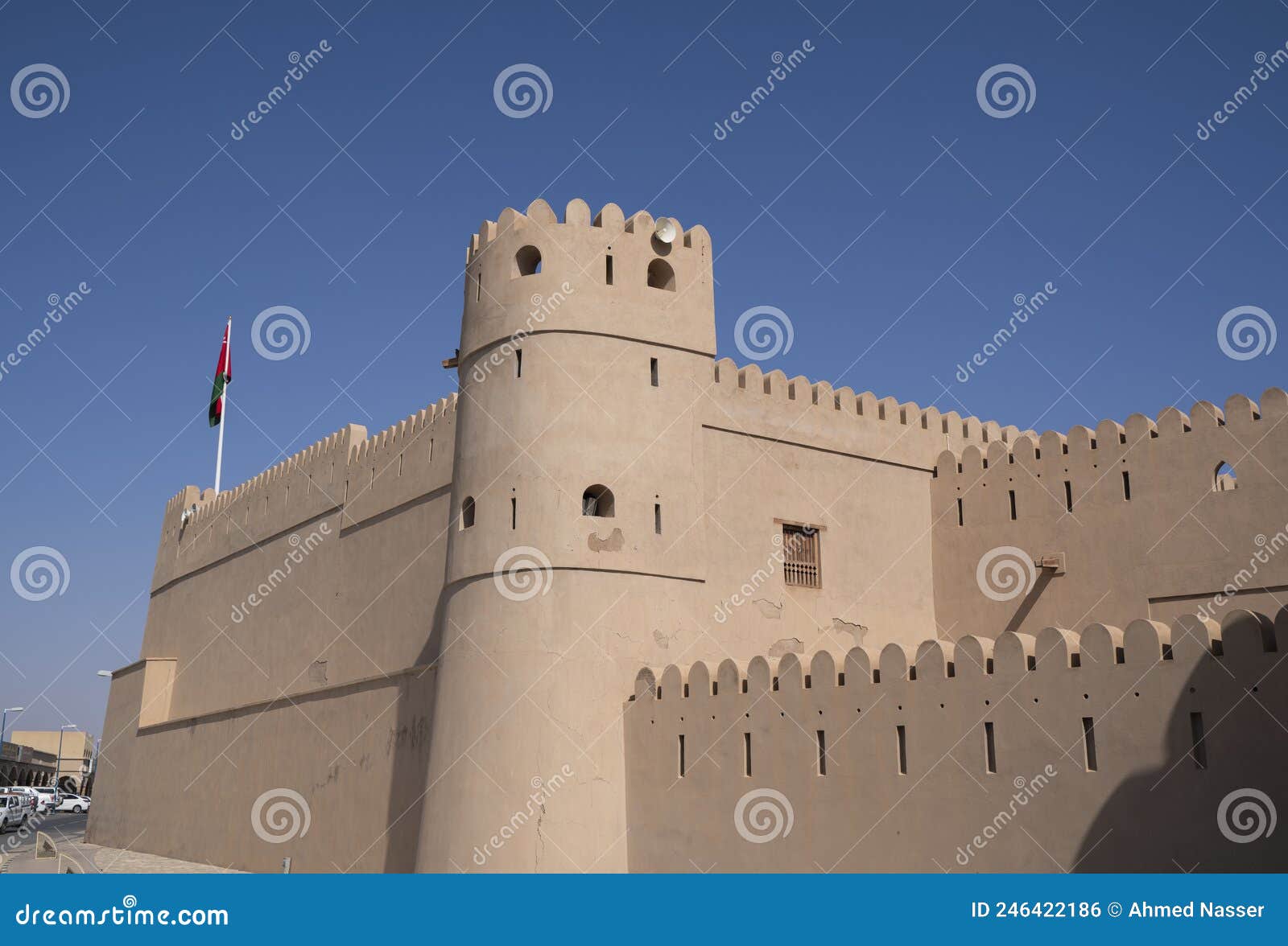 Ibri castle in oman editorial photo. Image of oman, landmark - 246422186