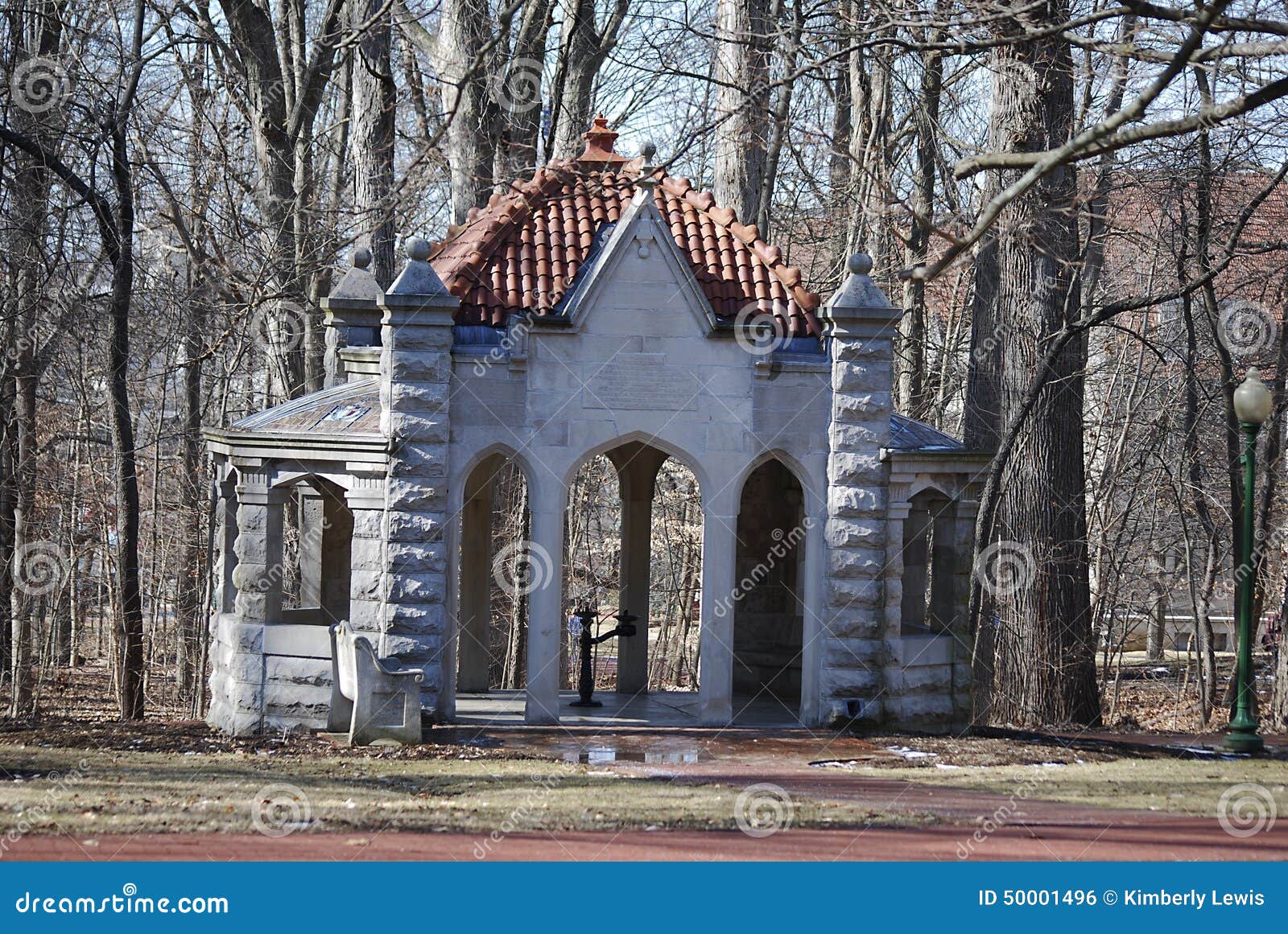Historic Building at Indiana University. Stock Photo - Image of white ...