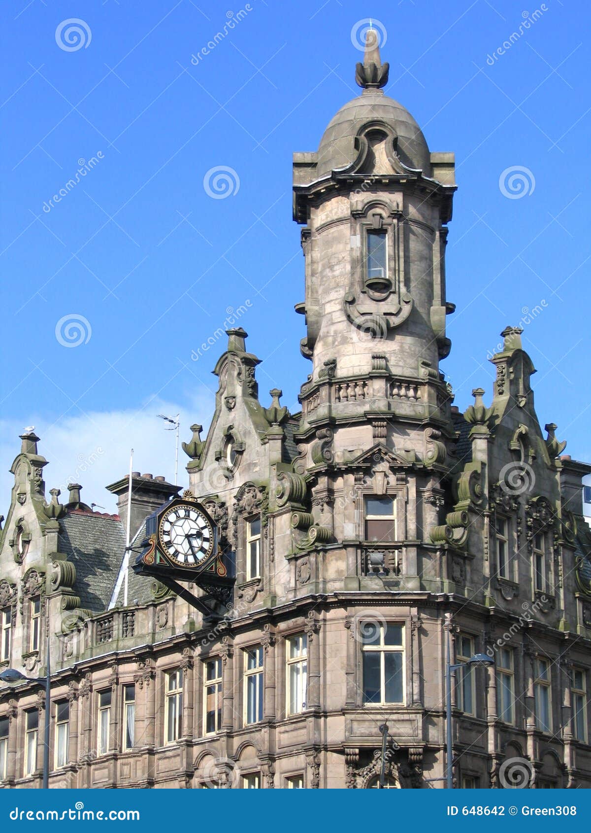 Historic Building in Liverpool Stock Photo - Image of tower, town: 648642