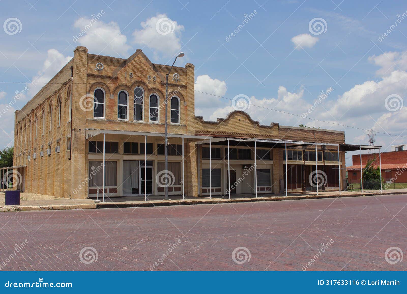 Historic Building Located in Downtown Granger Texas Stock Photo - Image ...