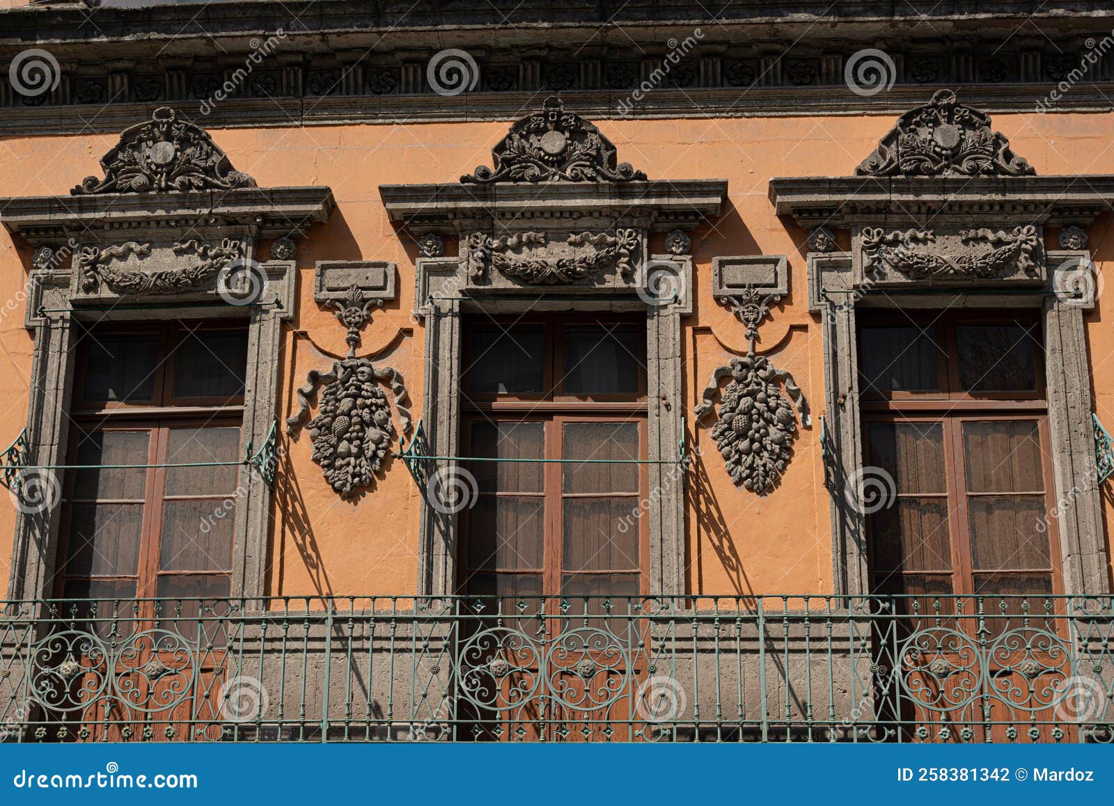Historic Building at the Mexico City Center Stock Photo - Image of ...