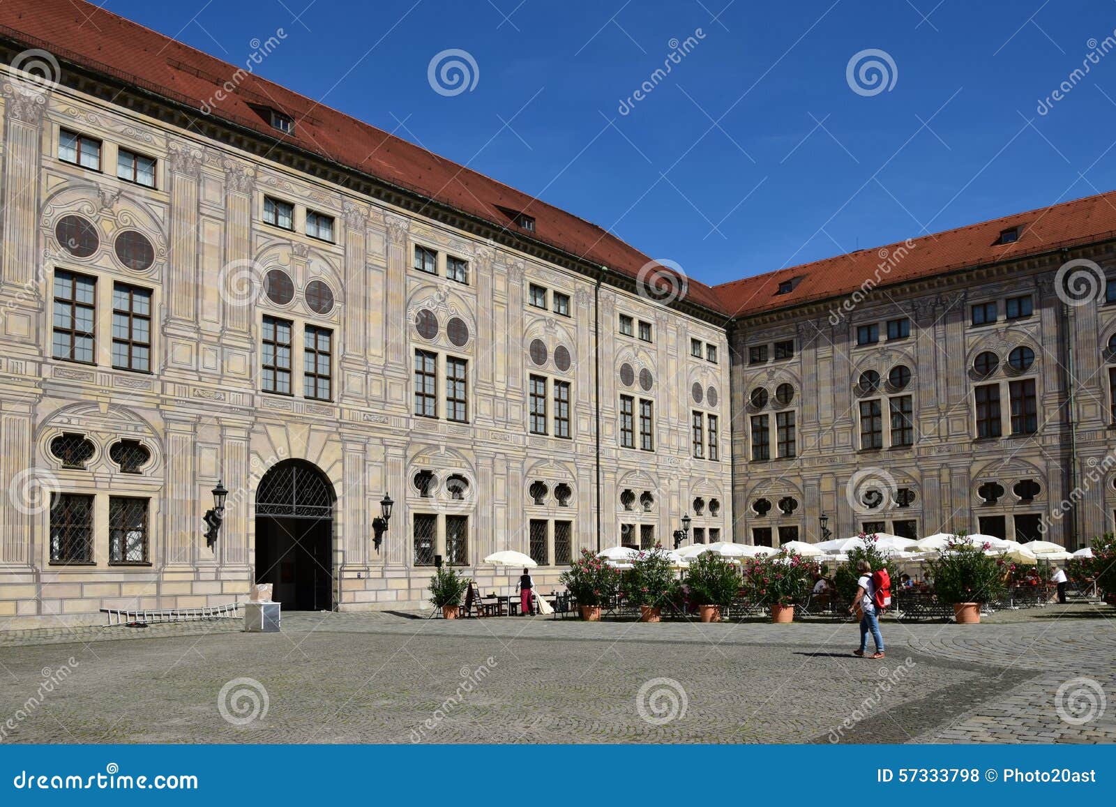 A Historic Building in Munich, Germany Editorial Stock Photo - Image of ...