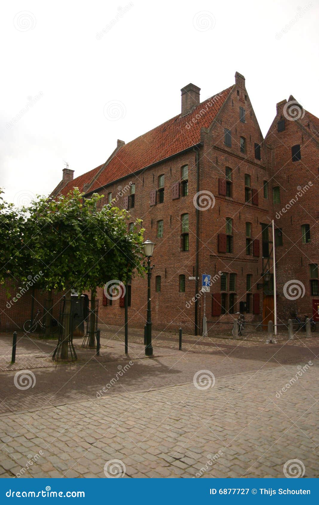 Historic Building in the Netherlands Stock Image - Image of tourism ...