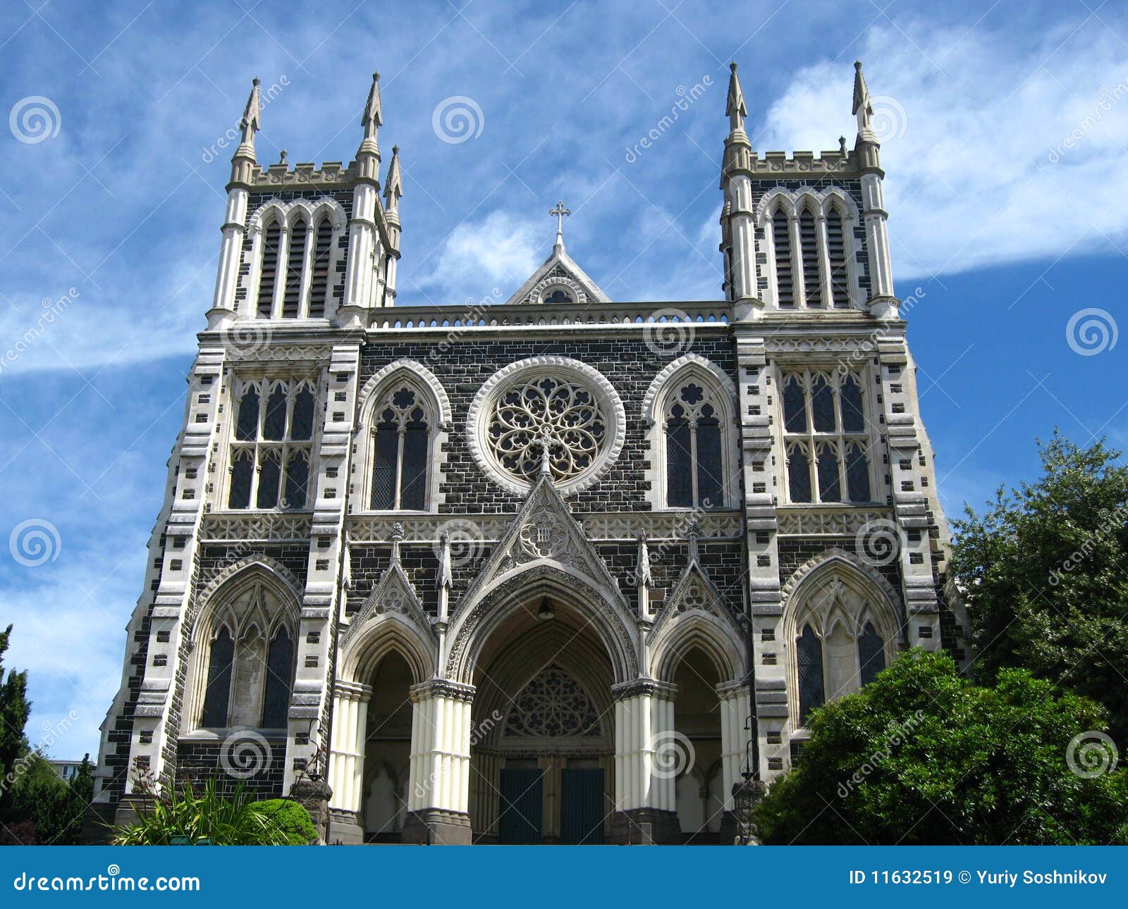 Historic Building, Otago, Dunedin Stock Image - Image of architectural ...