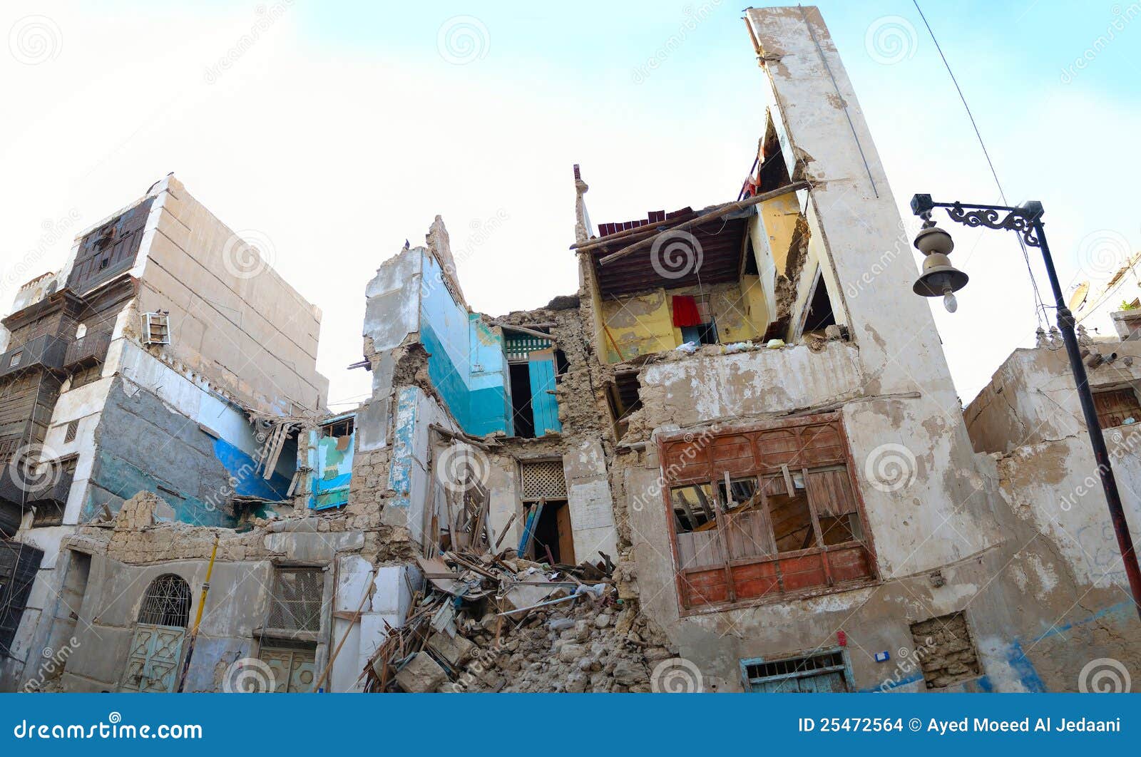 Old City In Jeddah, Saudi Arabia Known As Historical Jeddah. Ancient ...
