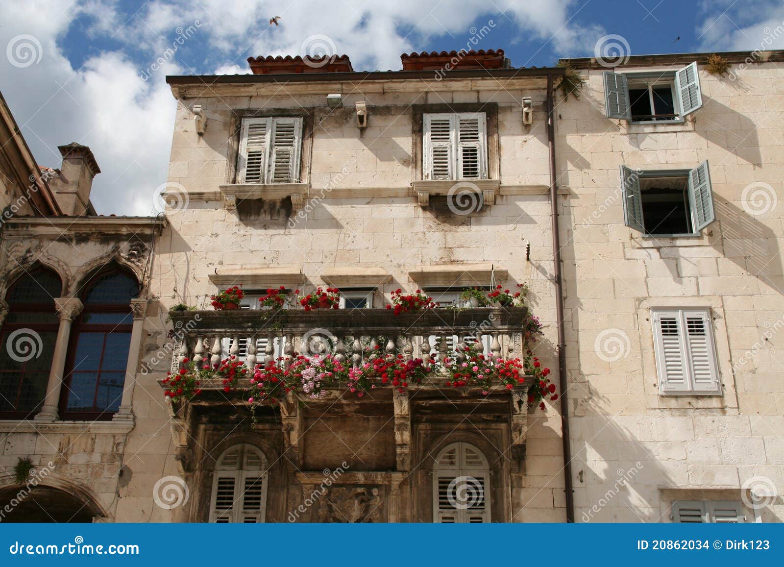 Historic building - Split stock photo. Image of croatia - 20862034