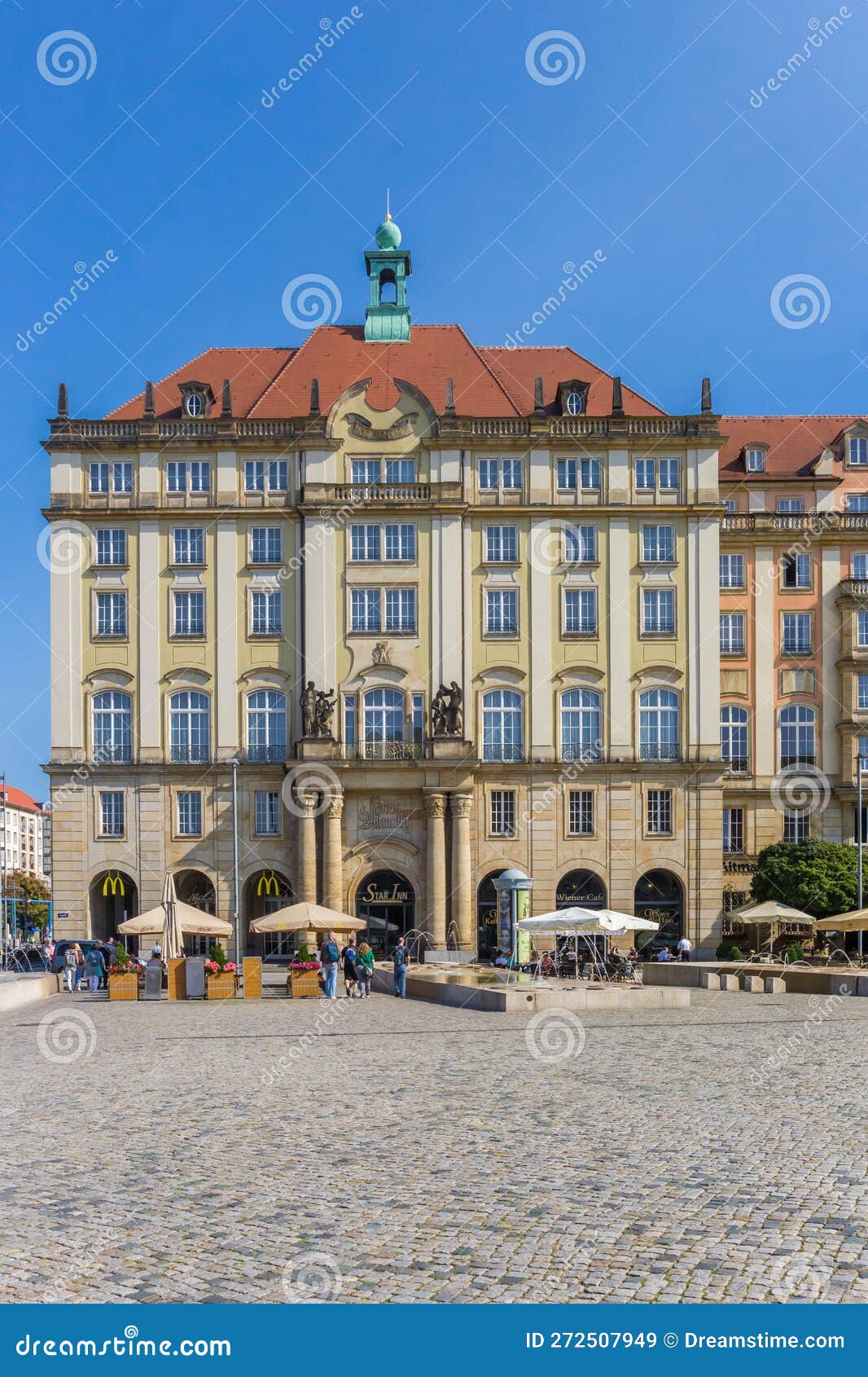 Historic Buildings at the Altmarkt Square in Dresden Editorial Stock ...