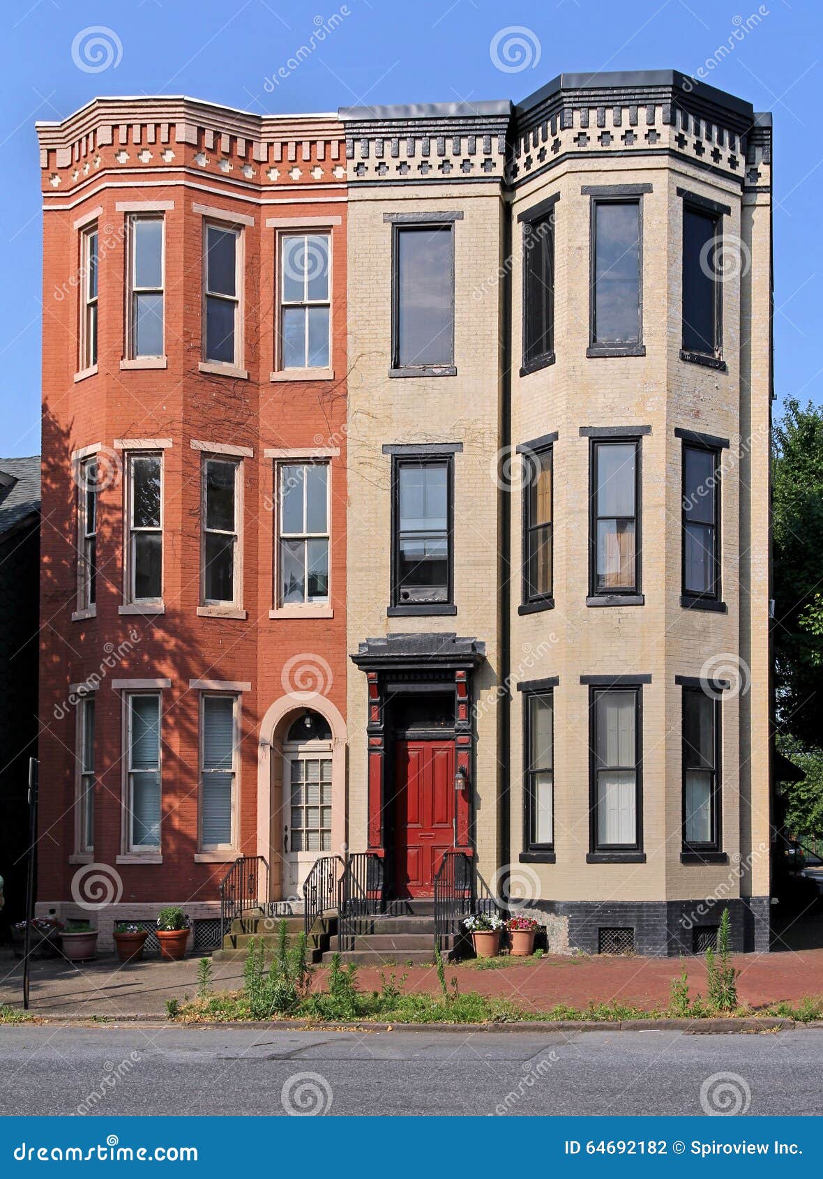 Historic buildings stock photo. Image of brick, tall - 64692182