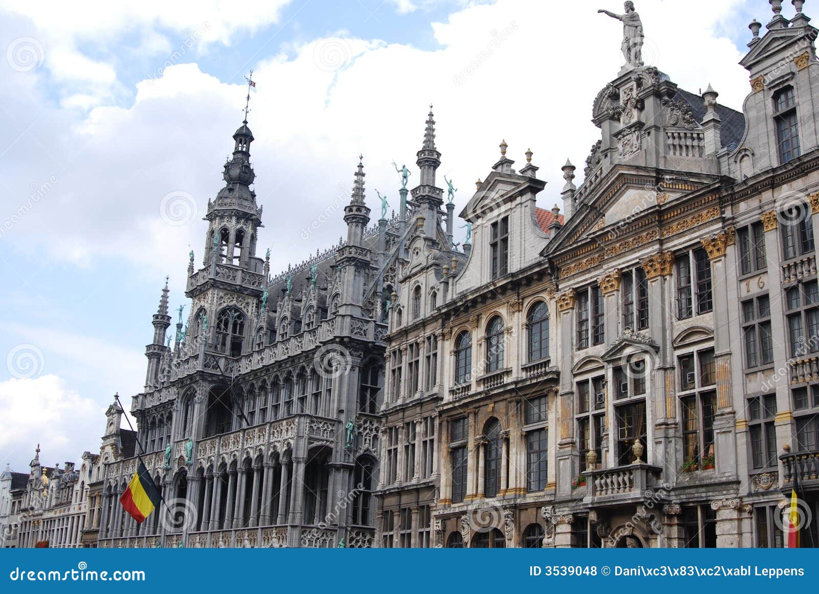 Historic Buildings in Brussels Stock Photo - Image of city, culture ...