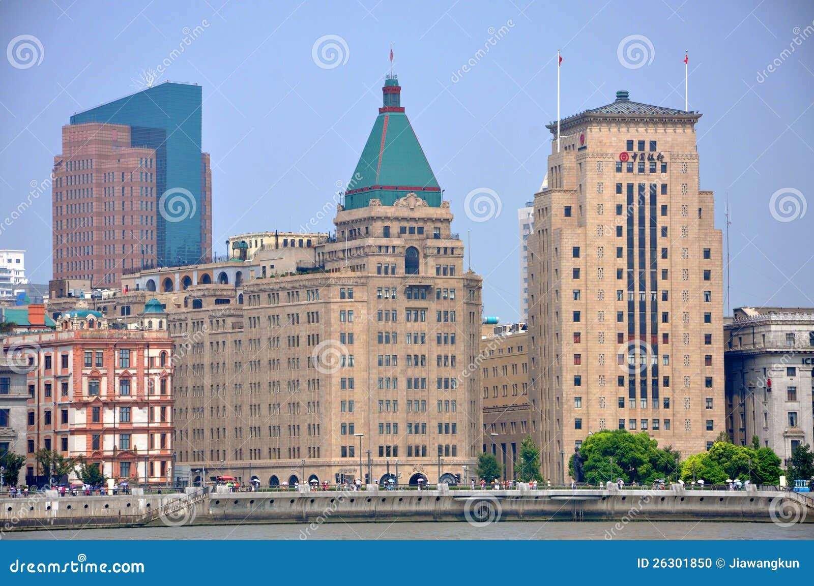 Historic Buildings in the Bund, Shanghai, China Editorial Image - Image ...
