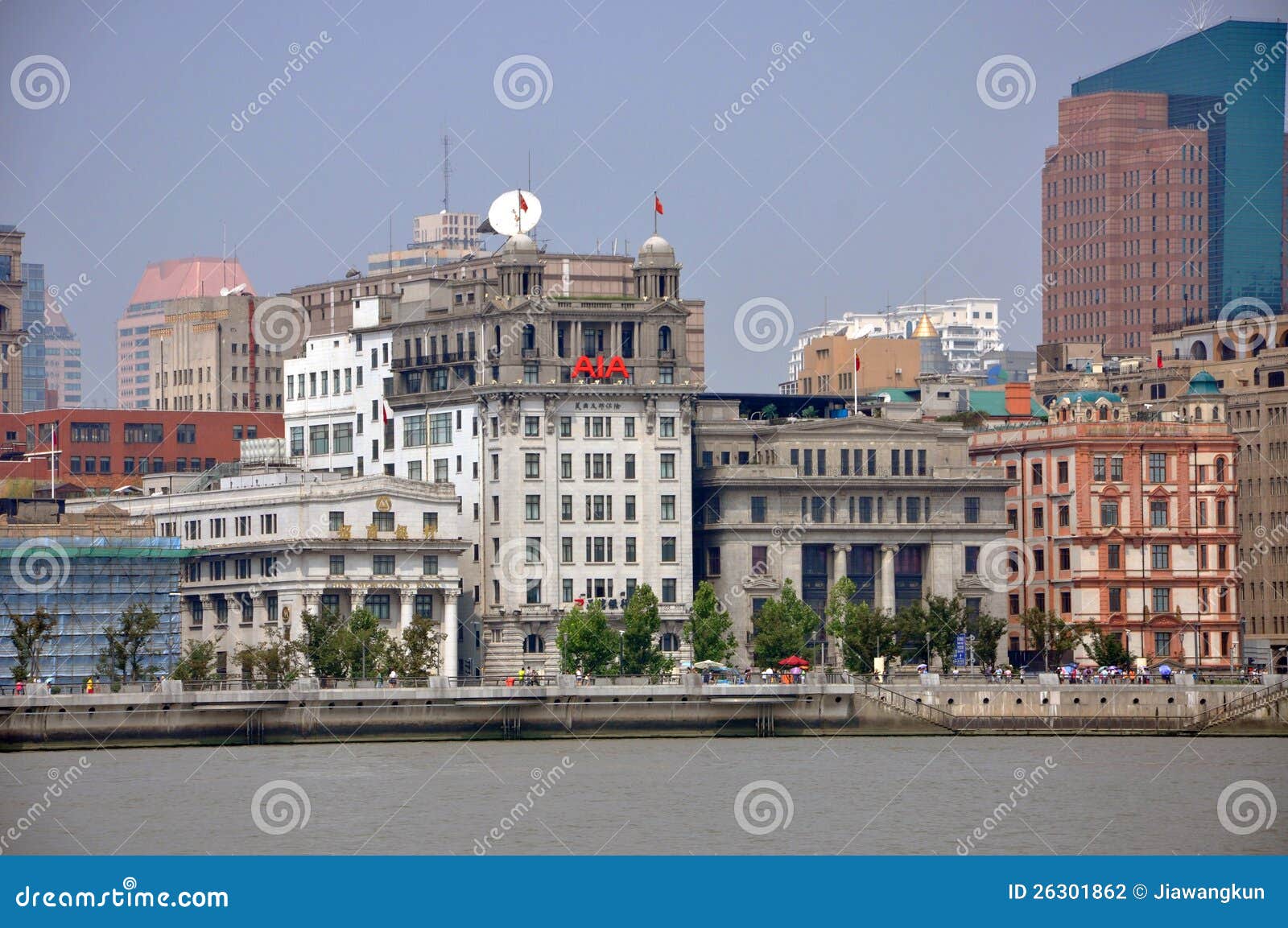 Historic Buildings in the Bund, Shanghai, China Editorial Photography ...