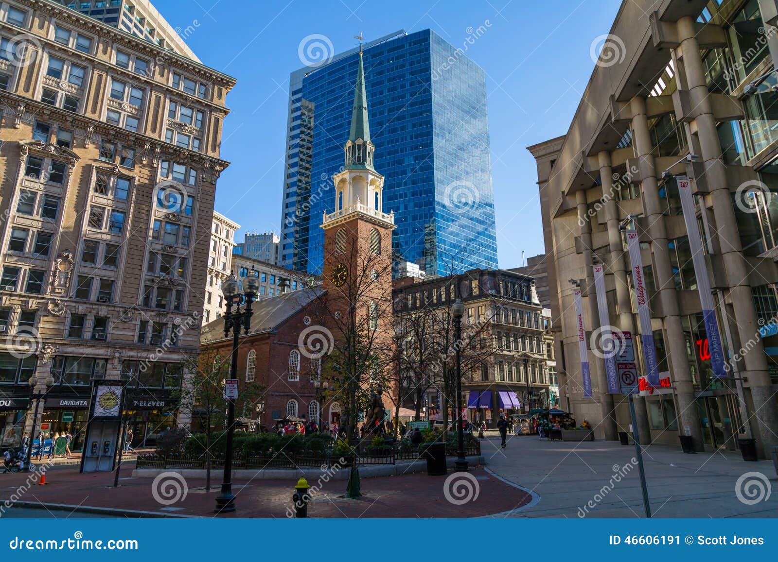 Boston Historic Buildings editorial photo. Image of buildings - 46606191