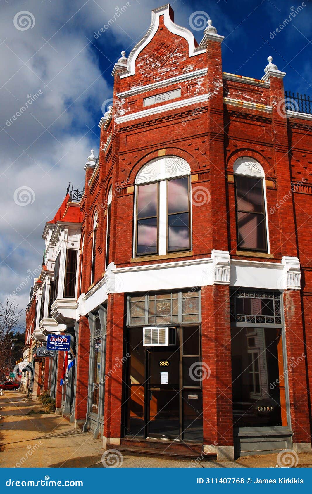 Historic Buildings in a Downtown Editorial Stock Photo - Image of ...