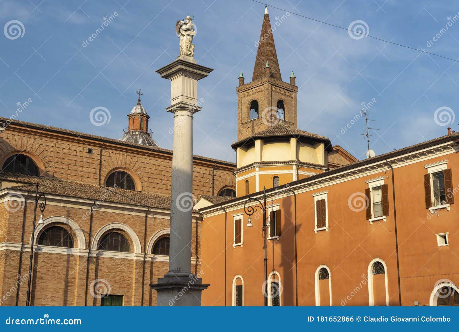 Historic Buildings of Forli, Emilia Romagna Stock Photo - Image of ...