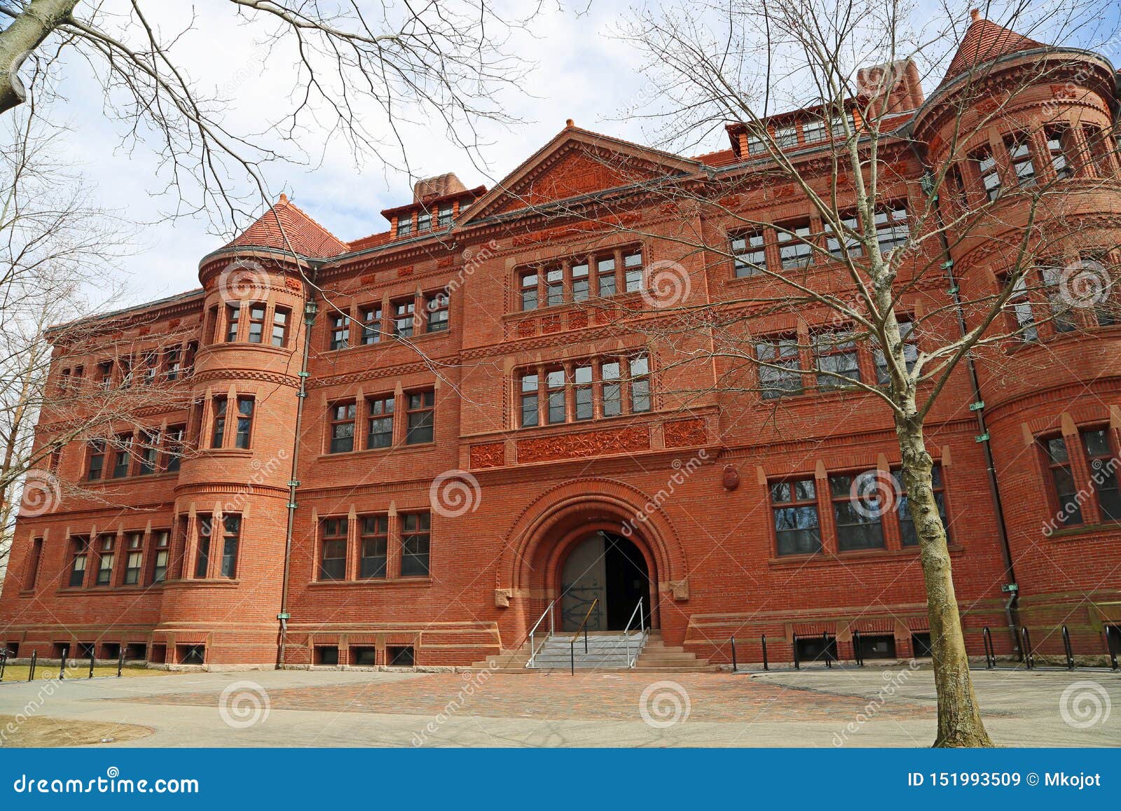 Sever Hall stock image. Image of harvard, lecture, yard - 151993509