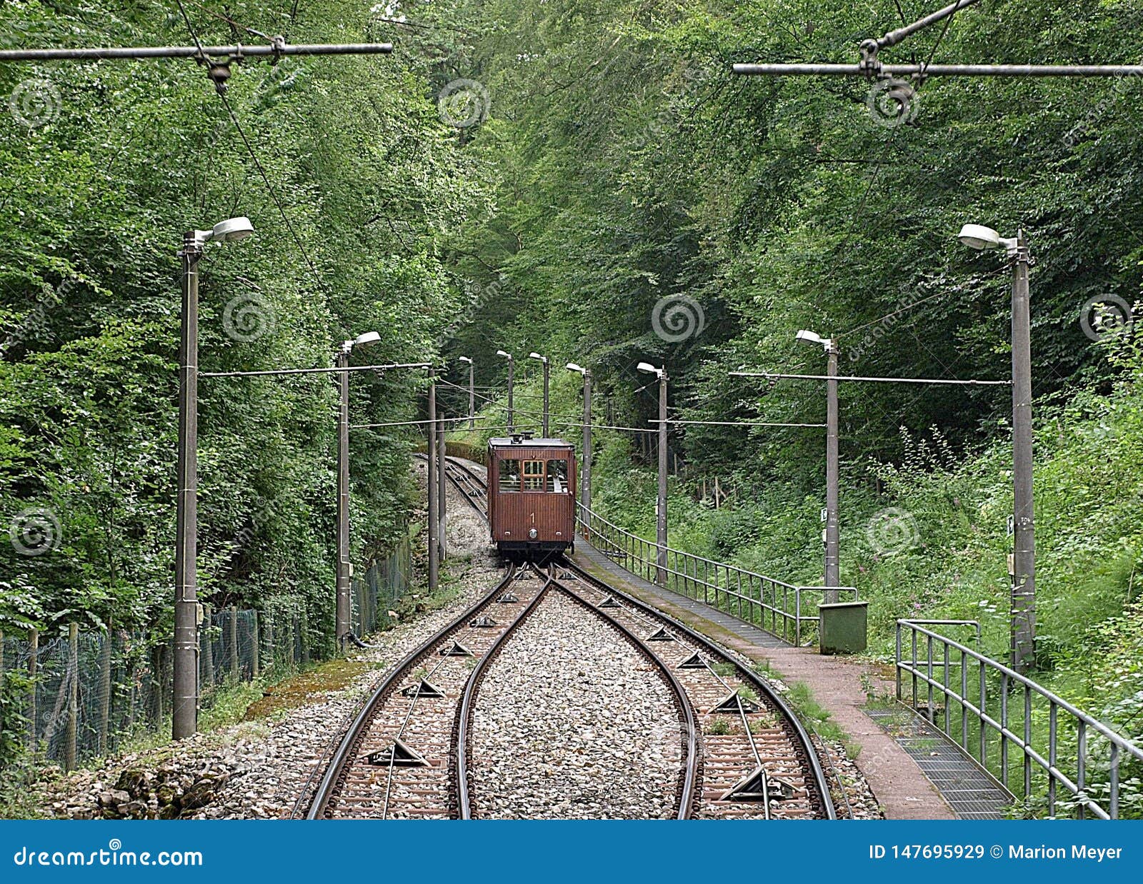 Historic Cable Car in Stuttgart in Germany Editorial Stock Image ...