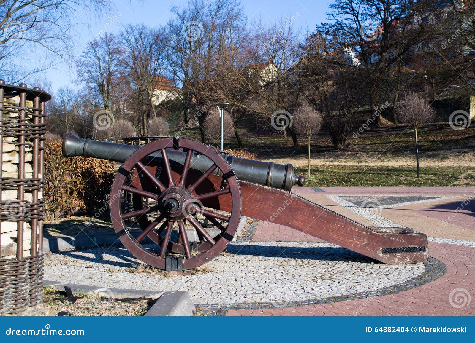 The historic cannon stock photo. Image of ages, exhibit - 64882404