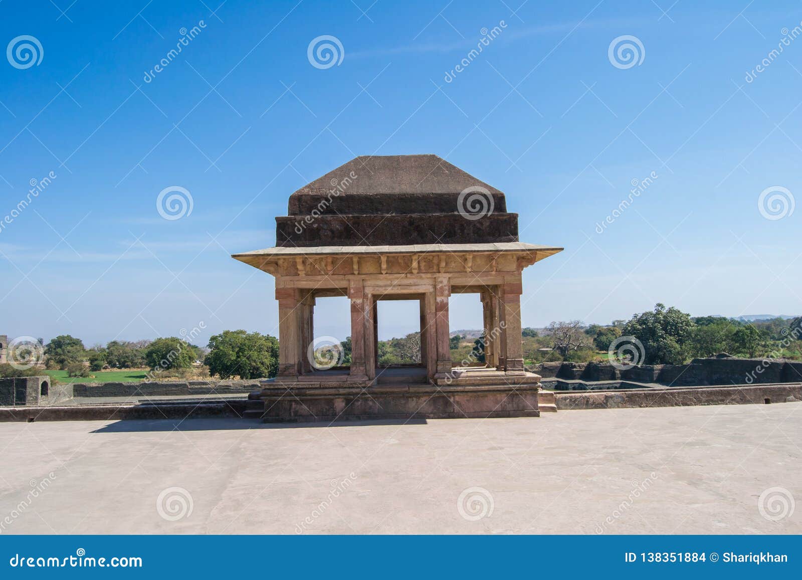 Historic Canopy Tower Triangular Dome Stock Photography | CartoonDealer ...