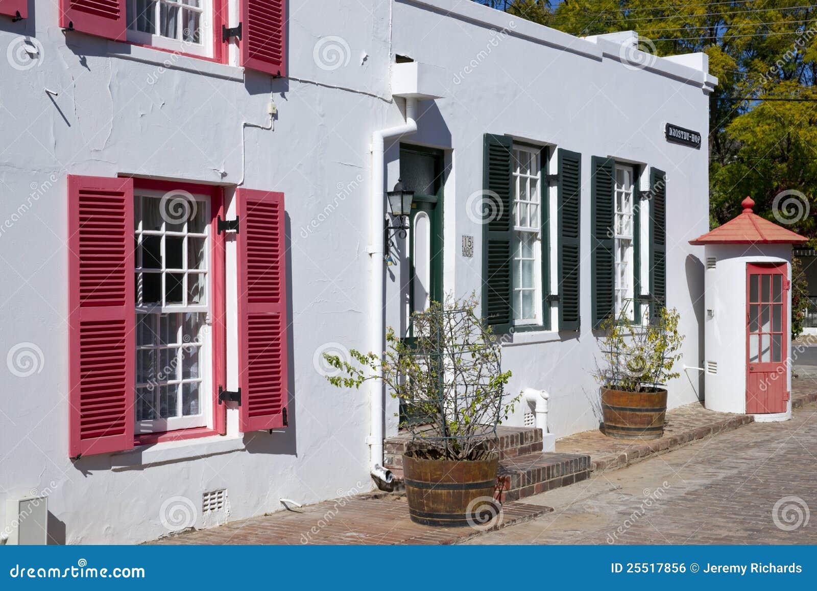 Historic Cape Dutch Architecture Editorial Photo - Image of ...