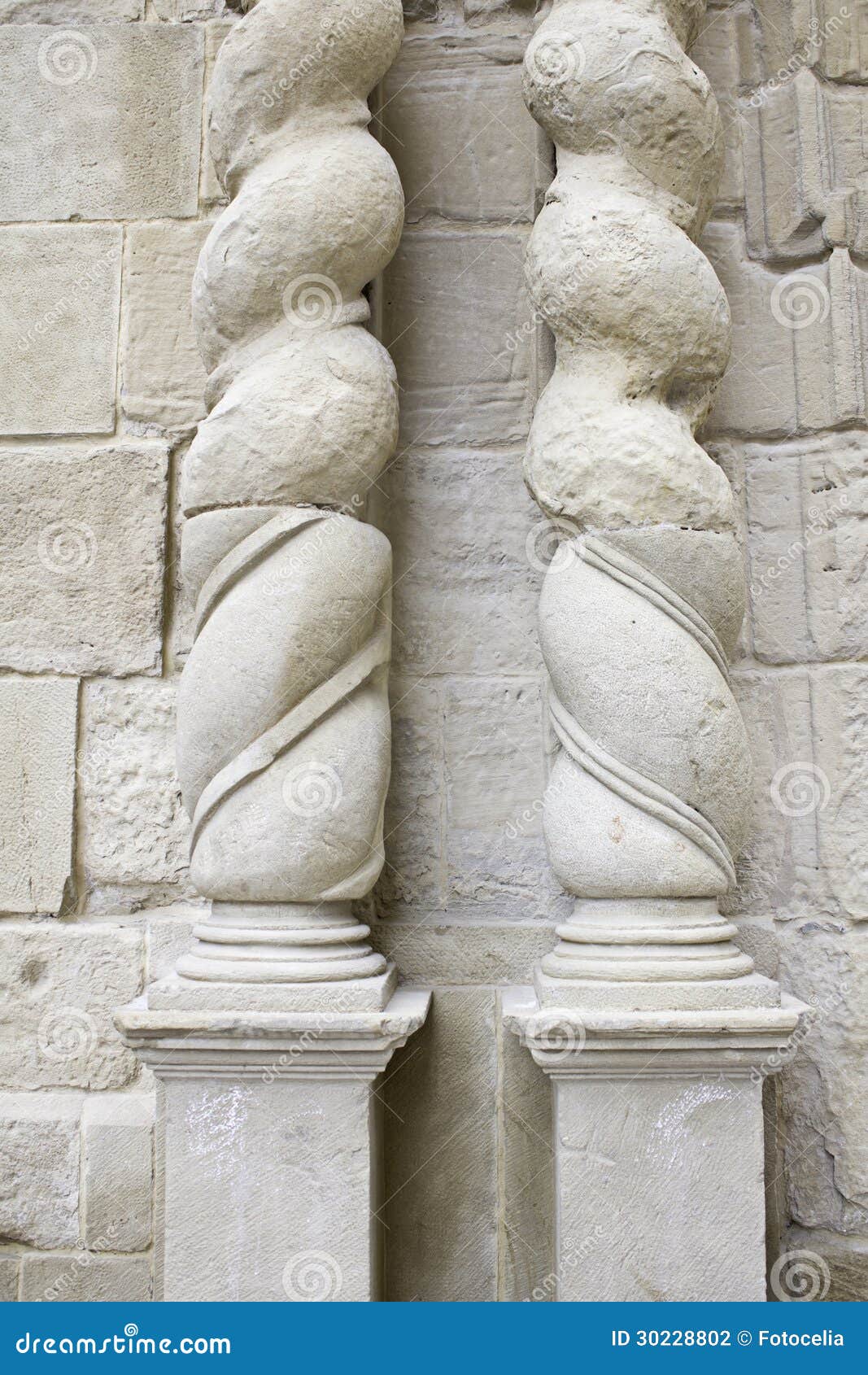Historic columns stock photo. Image of architecture, plaster - 30228802
